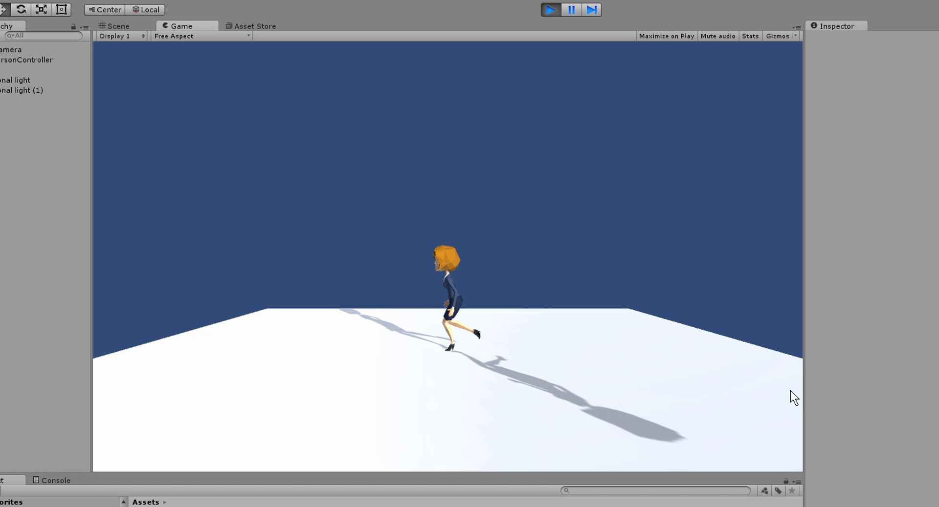 rigged cartoon business man max