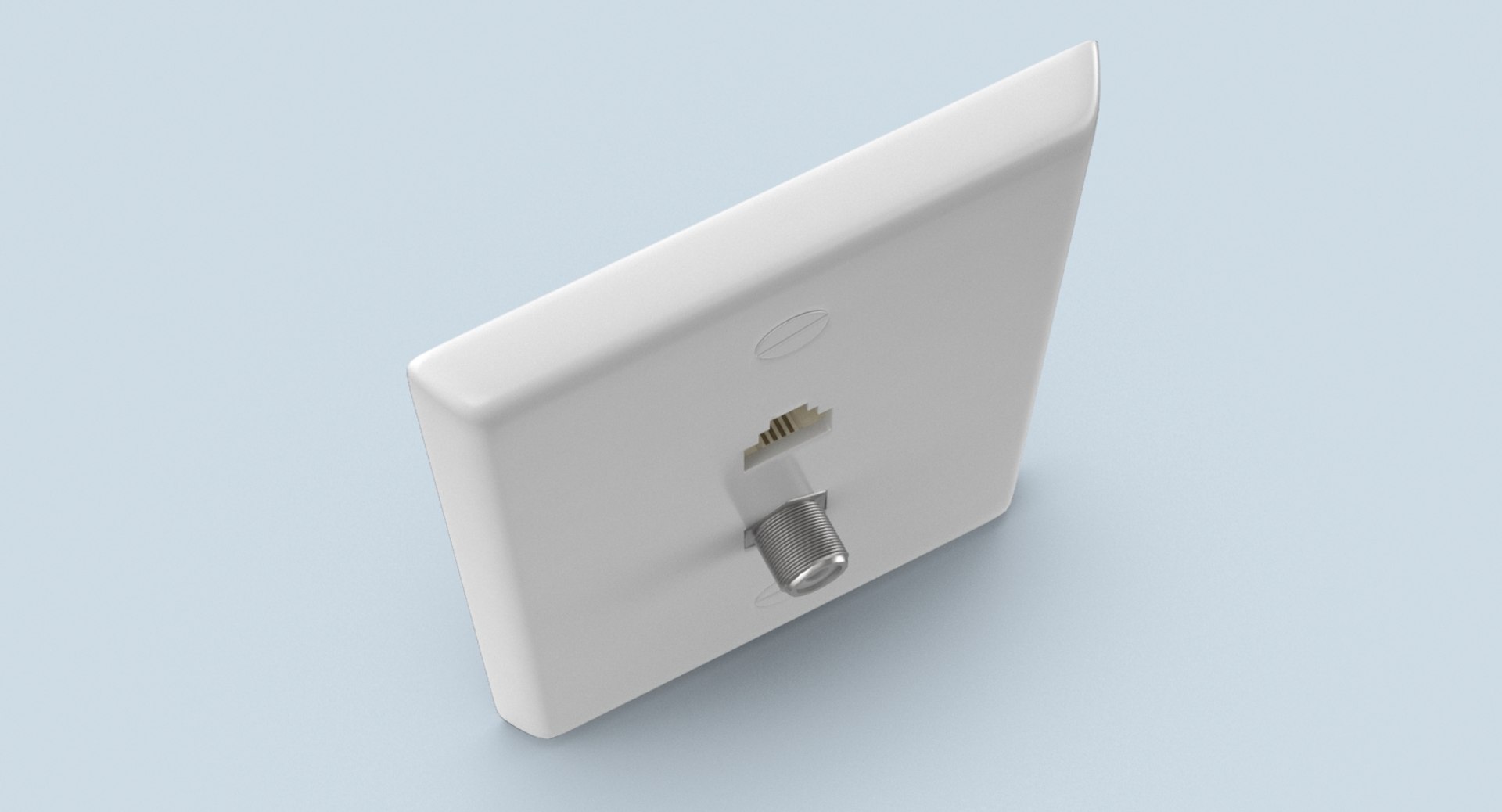 3D Ethernet-wall-socket - TurboSquid 1160438
