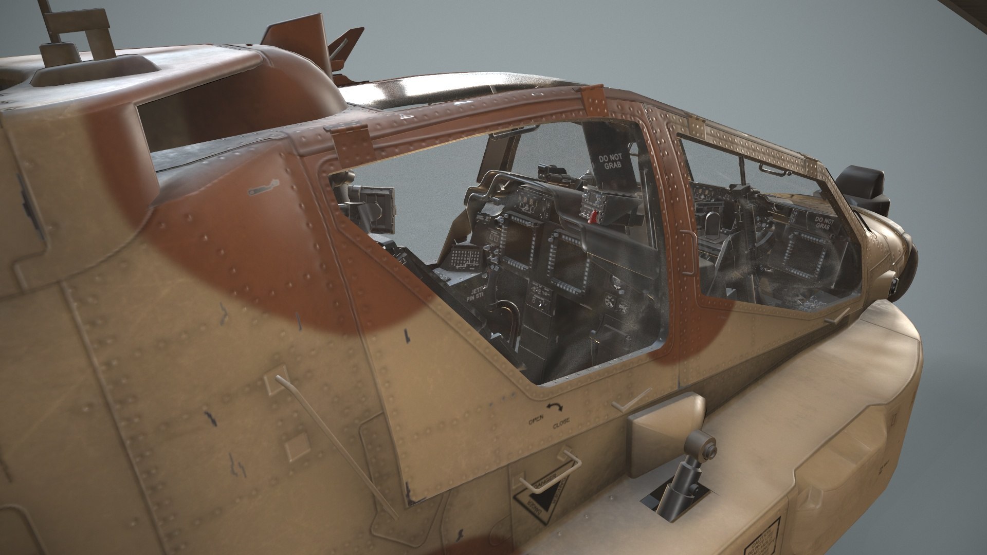 Apache AH-64E Qatar Emiri Air Force Static 3D Model - TurboSquid 2076451