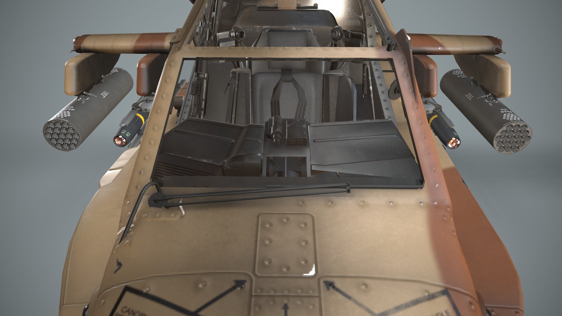 Apache AH-64E Qatar Emiri Air Force Static 3D Model - TurboSquid 2076451