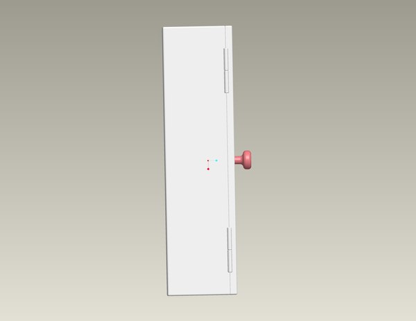 cabinet rittal 3d model