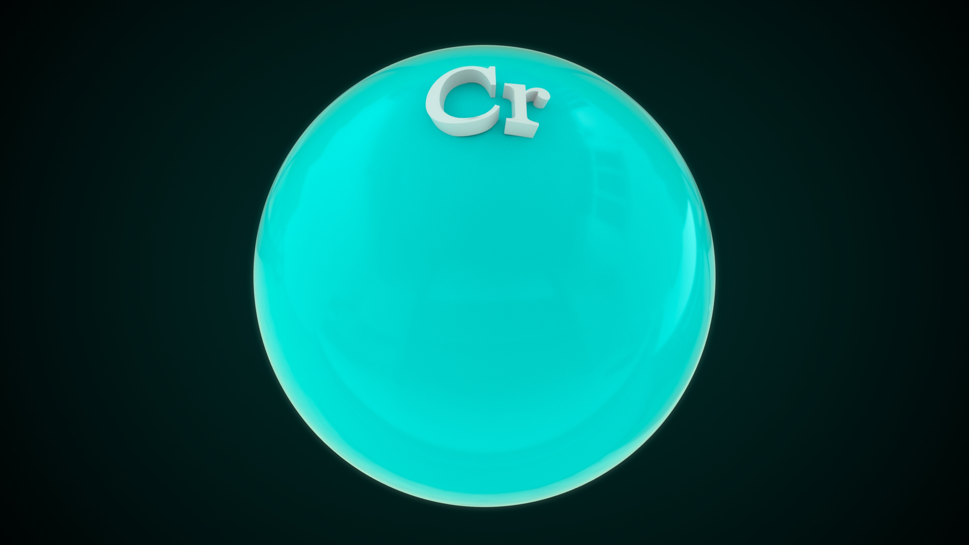 Chromium Chemical Element 3D - TurboSquid 2134059