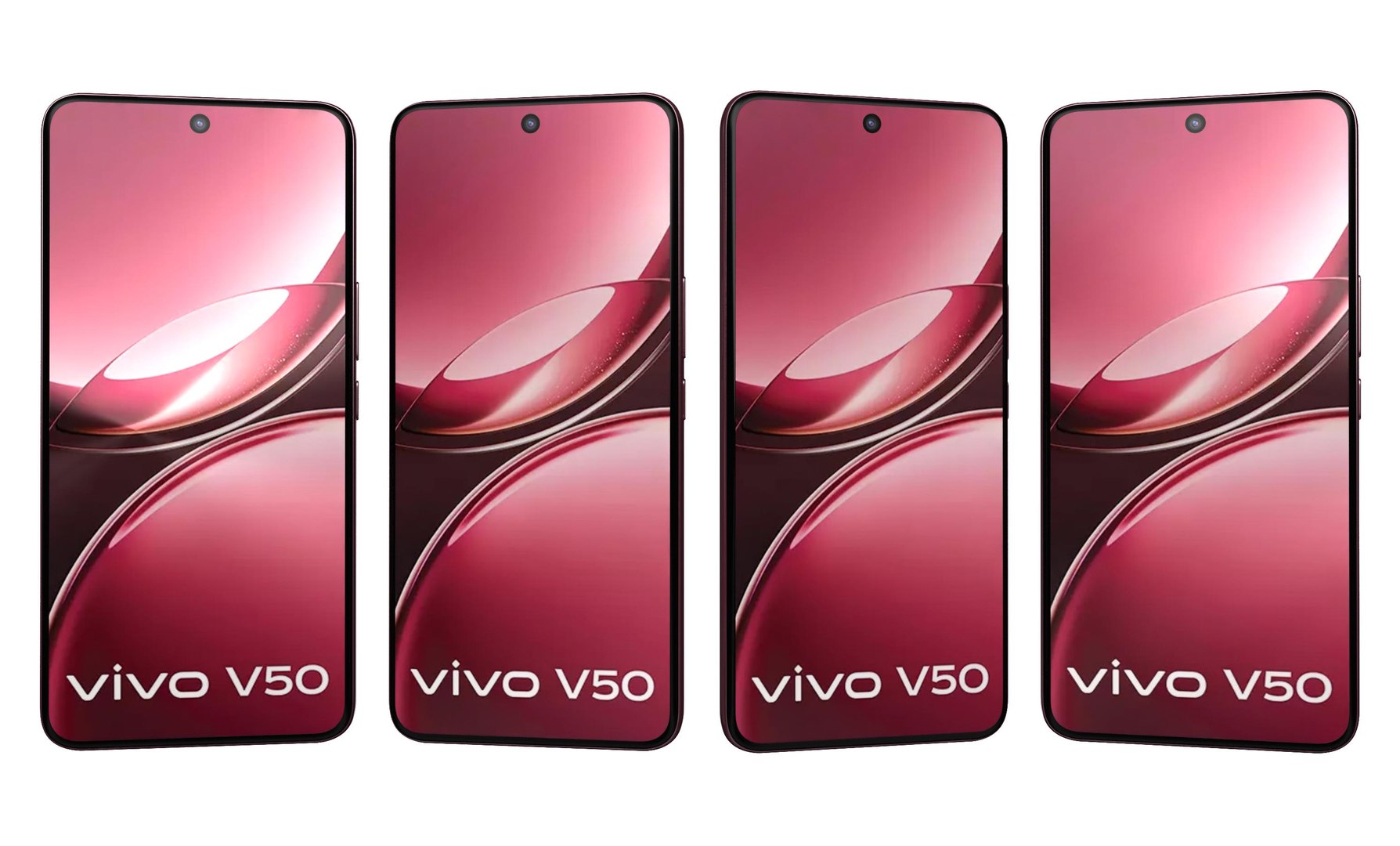 Vivo V50 Red 3D - TurboSquid 2398481