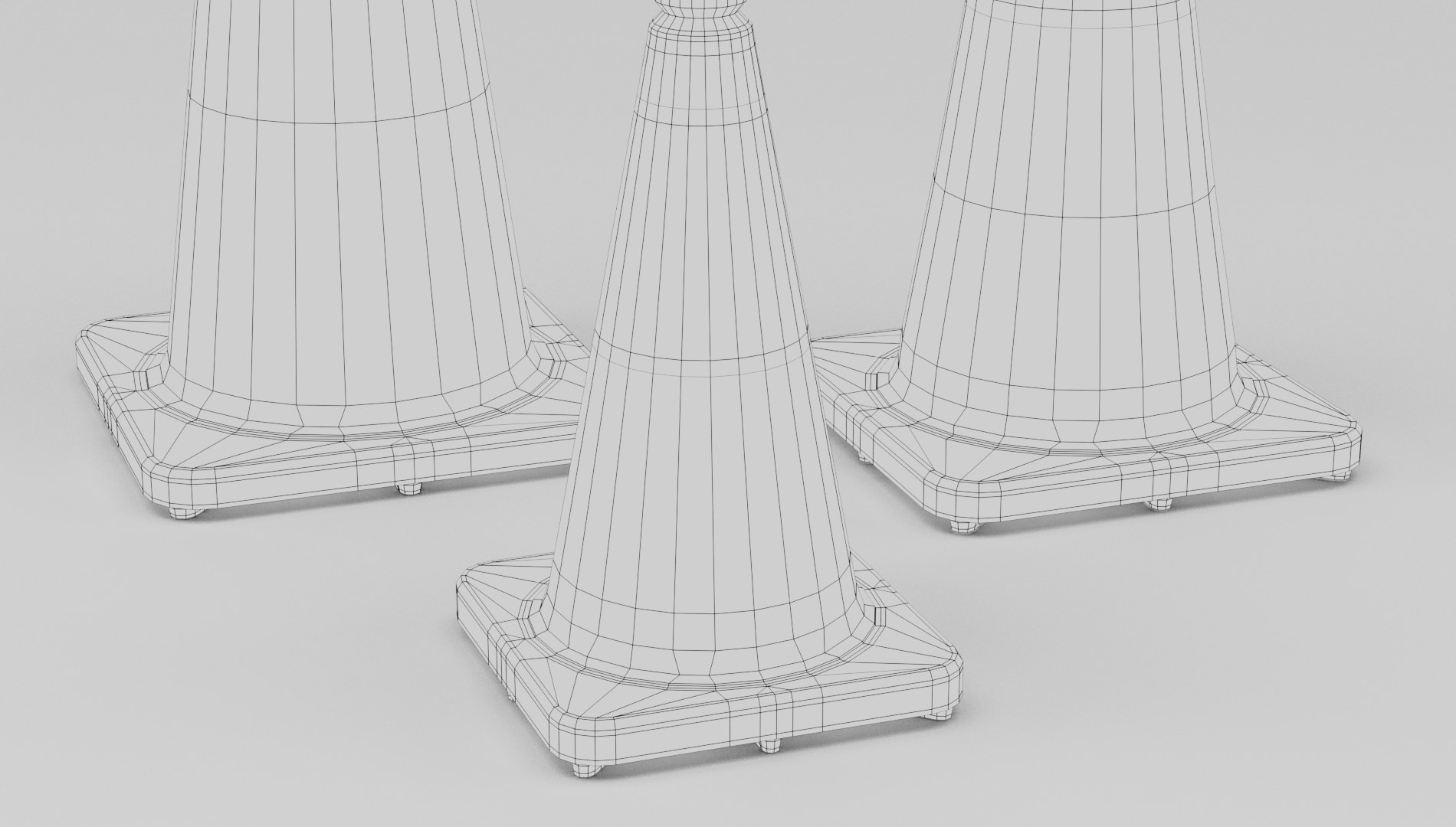 3D Traffic Cones Pack Model - TurboSquid 2252408