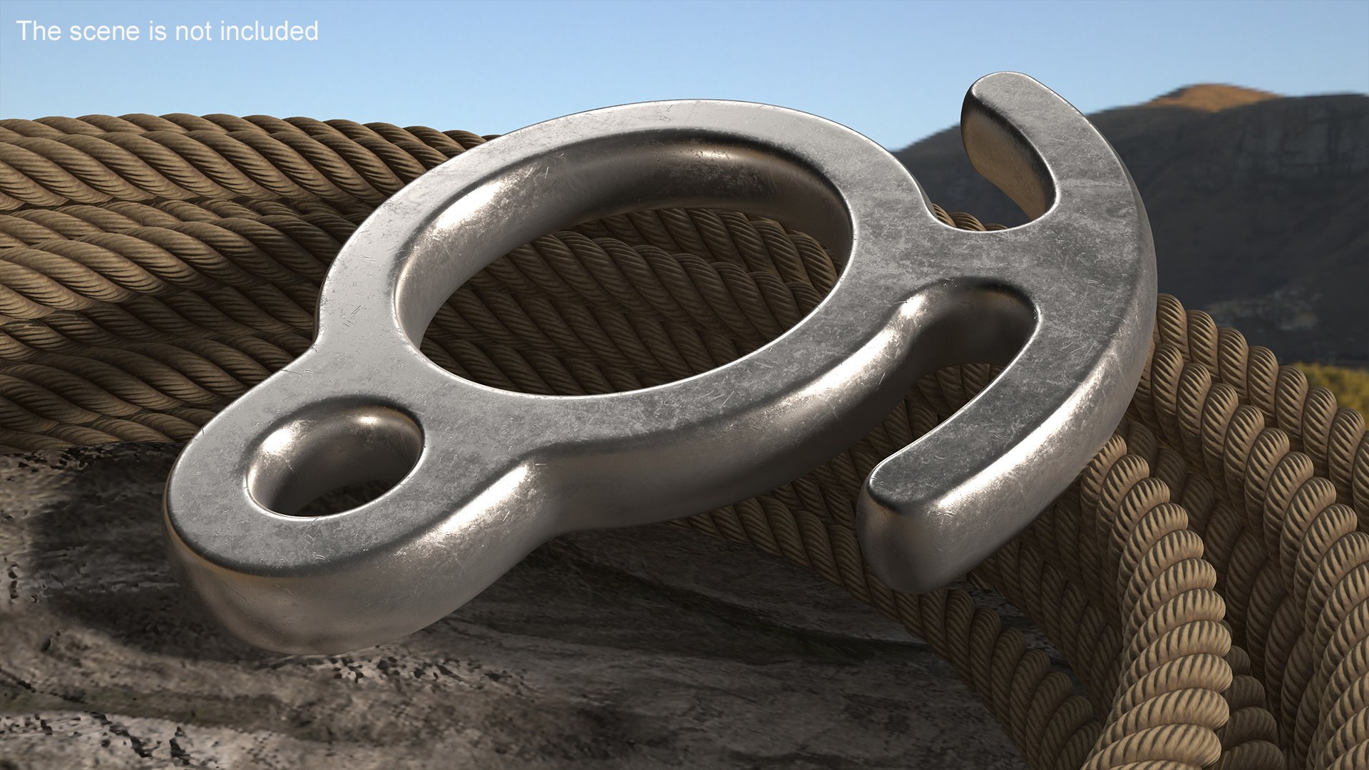 3D Steel Climbing Descender Model - TurboSquid 2190522