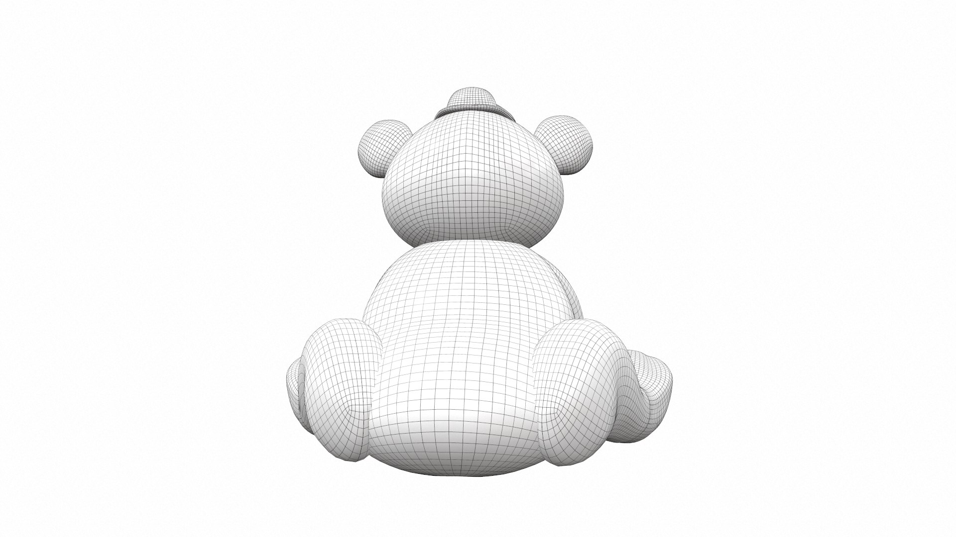 Plush toy bear 6 3D model - TurboSquid 2109510