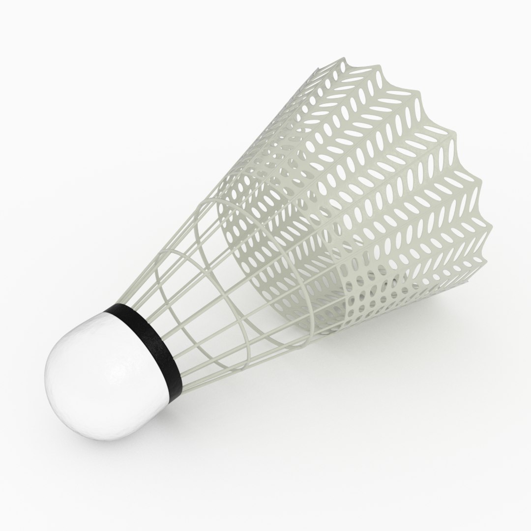 3d rackets badminton model