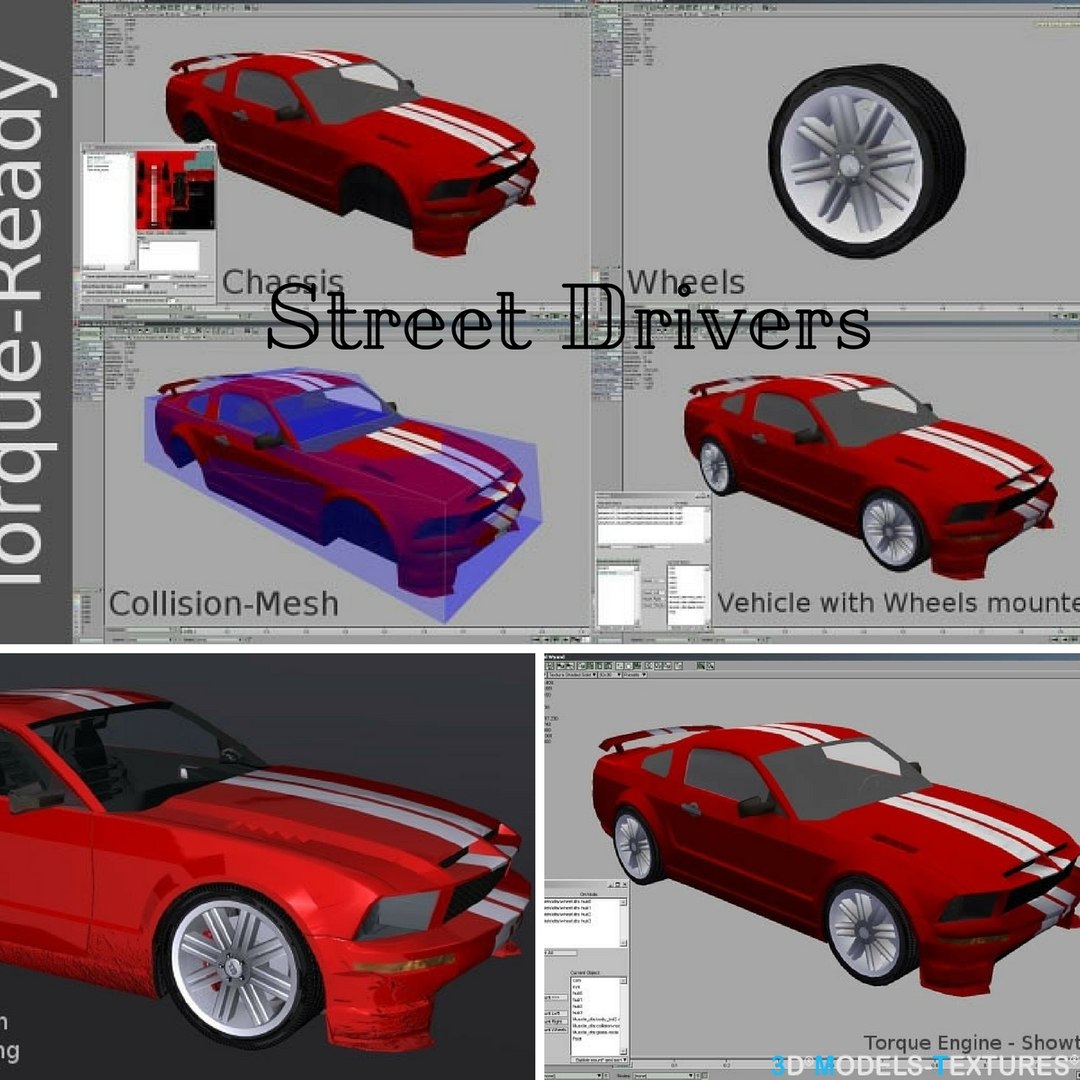 Street Drivers Model - TurboSquid 1211321