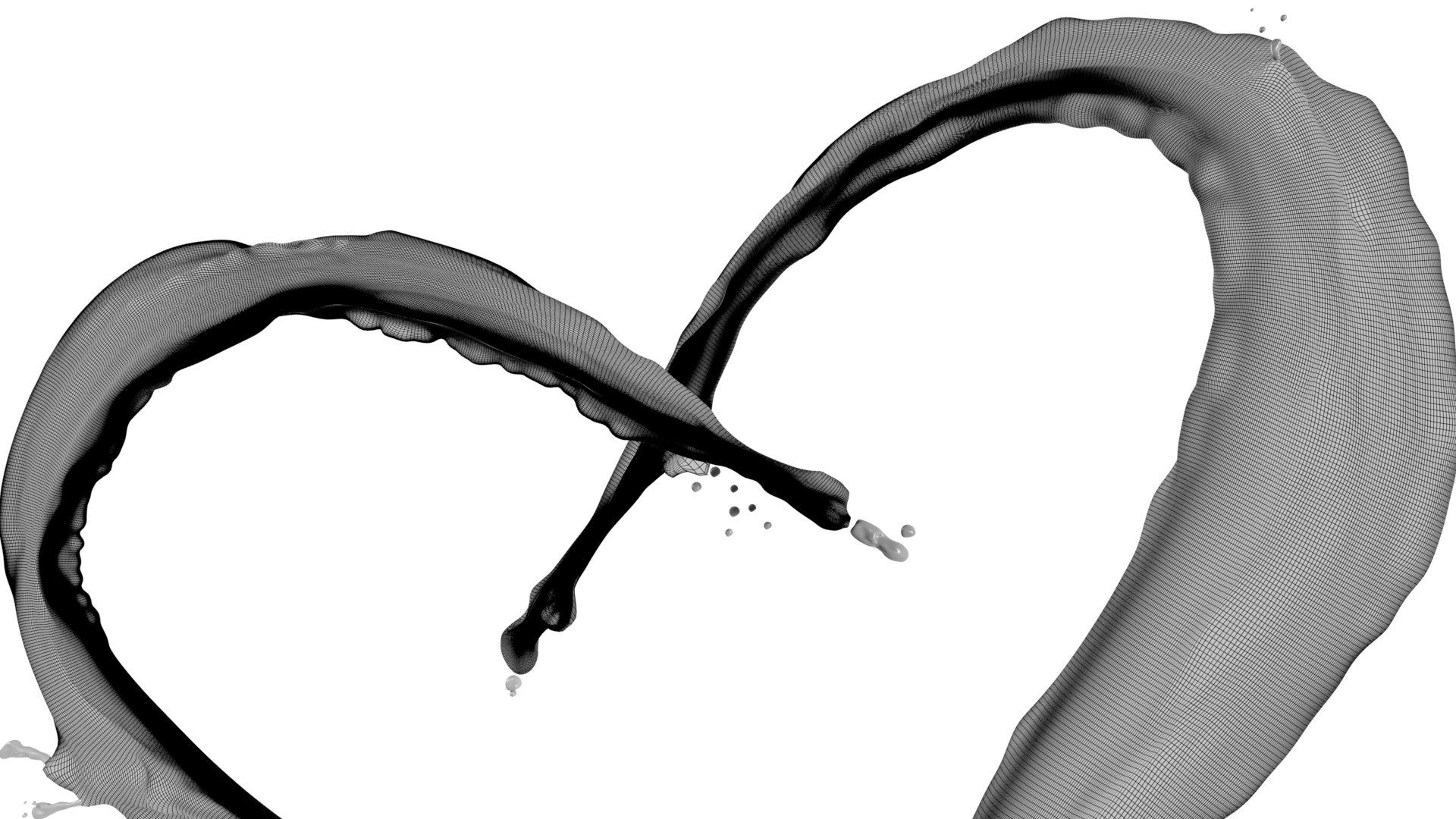 3D 3D LOVE SPLASH - TurboSquid 1734927