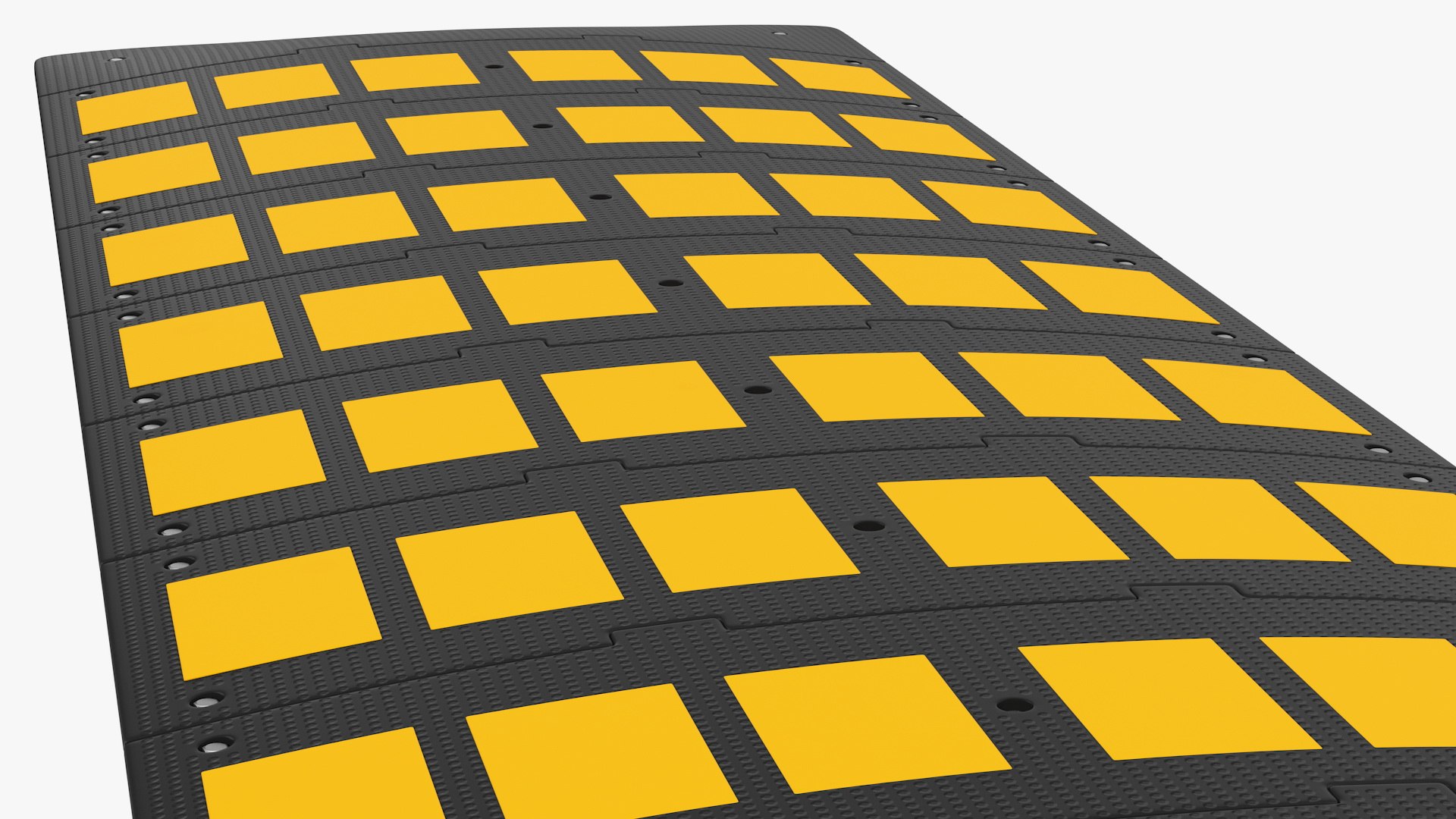 3D Rubber Speed Hump - TurboSquid 1571947