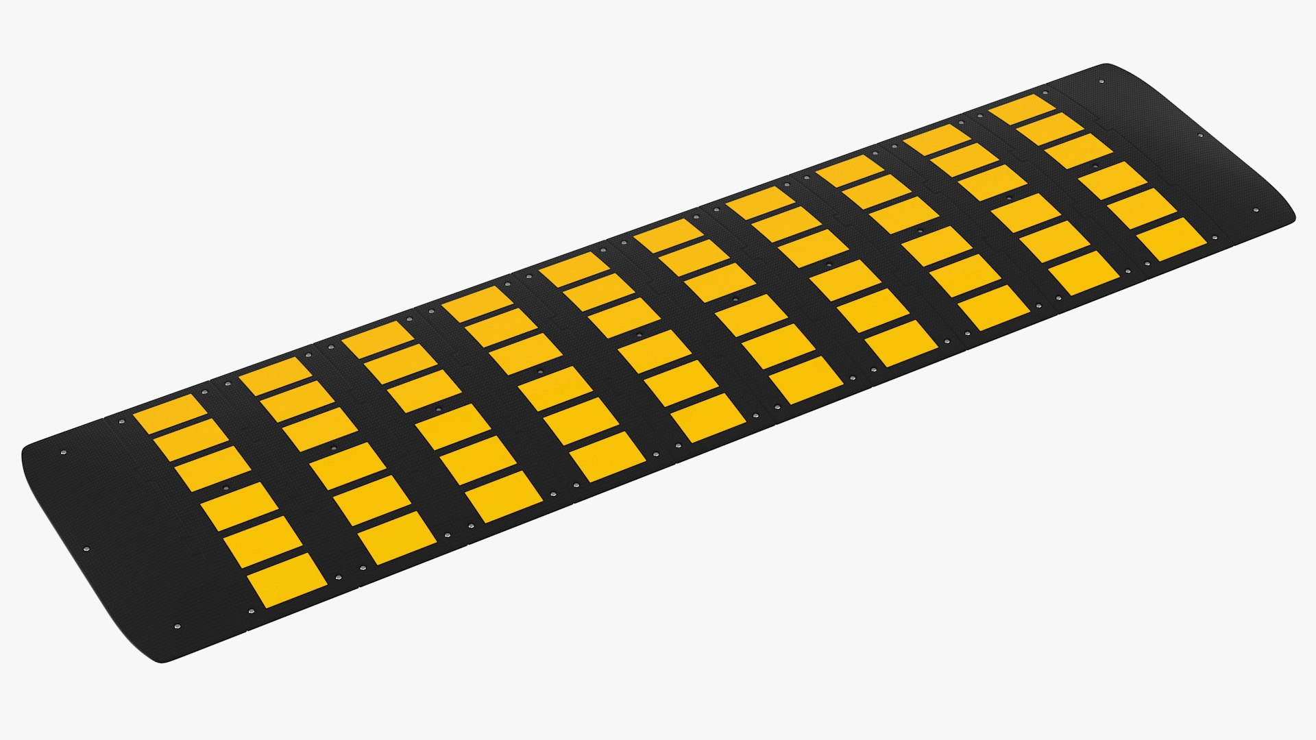 3D rubber speed hump - TurboSquid 1571947