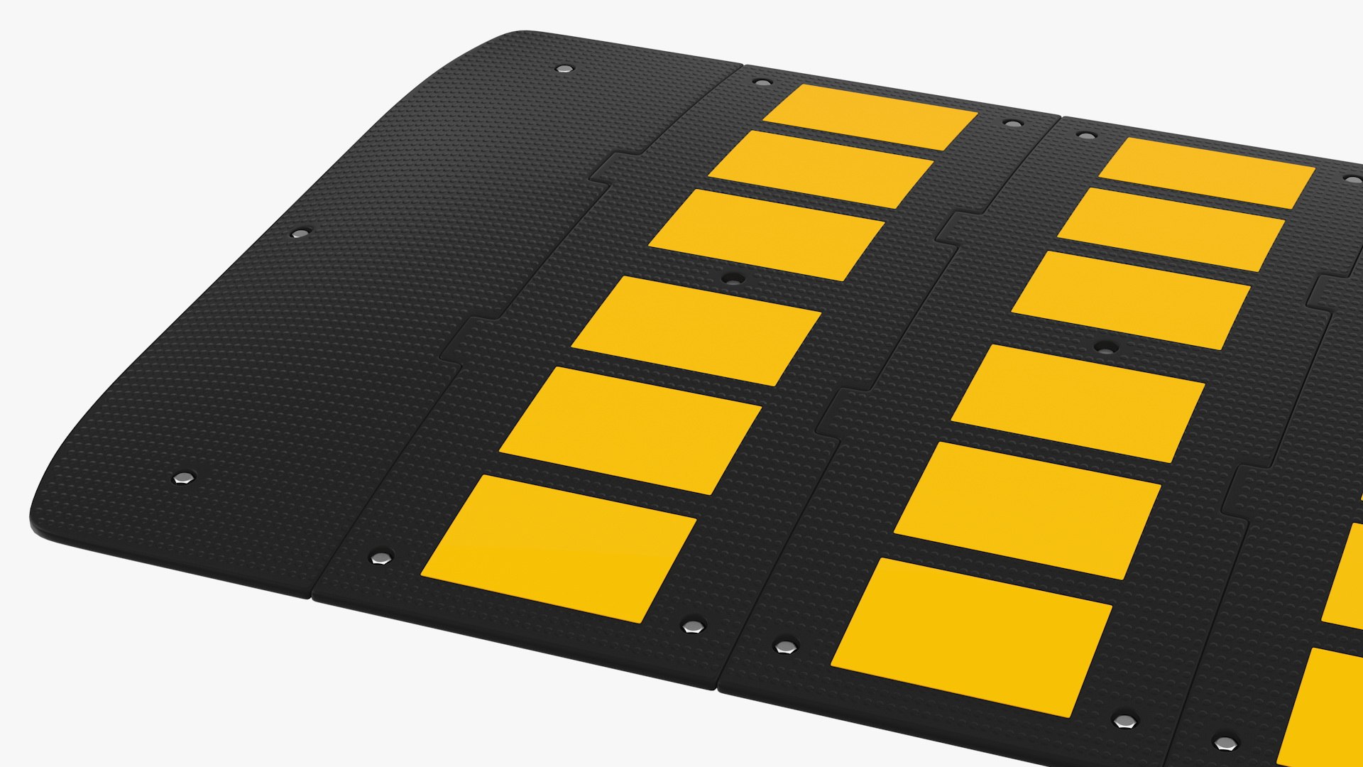 3D Rubber Speed Hump - TurboSquid 1571947