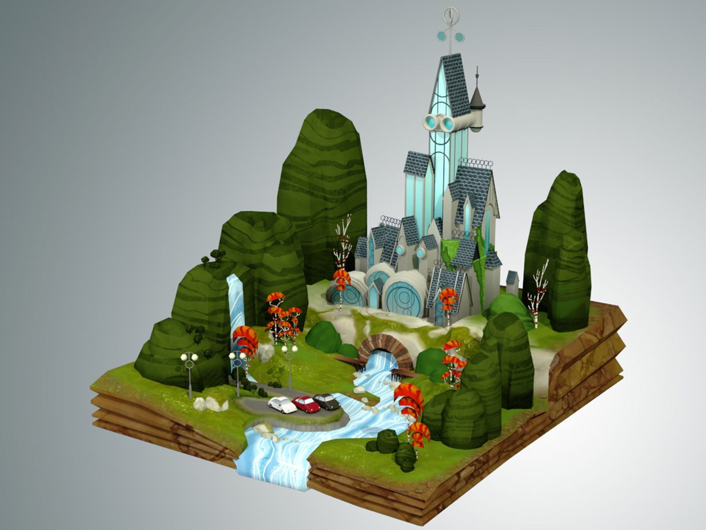 Fantasy Stylized 3d Max