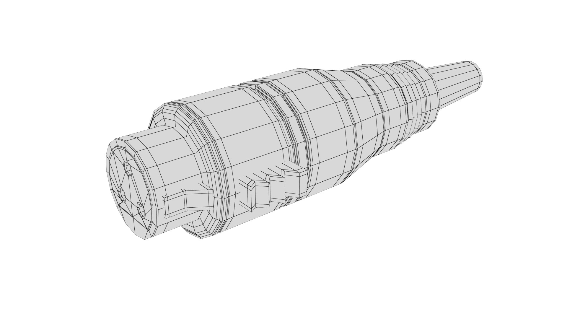Xlr Connector 3D Model - TurboSquid 1654345