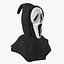 3d Mask Scream Hood