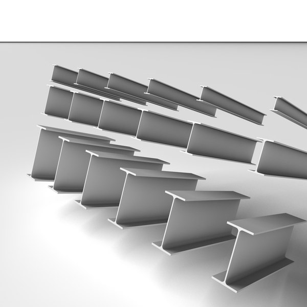 modelo 3d Metal viga IPE - TurboSquid 795823