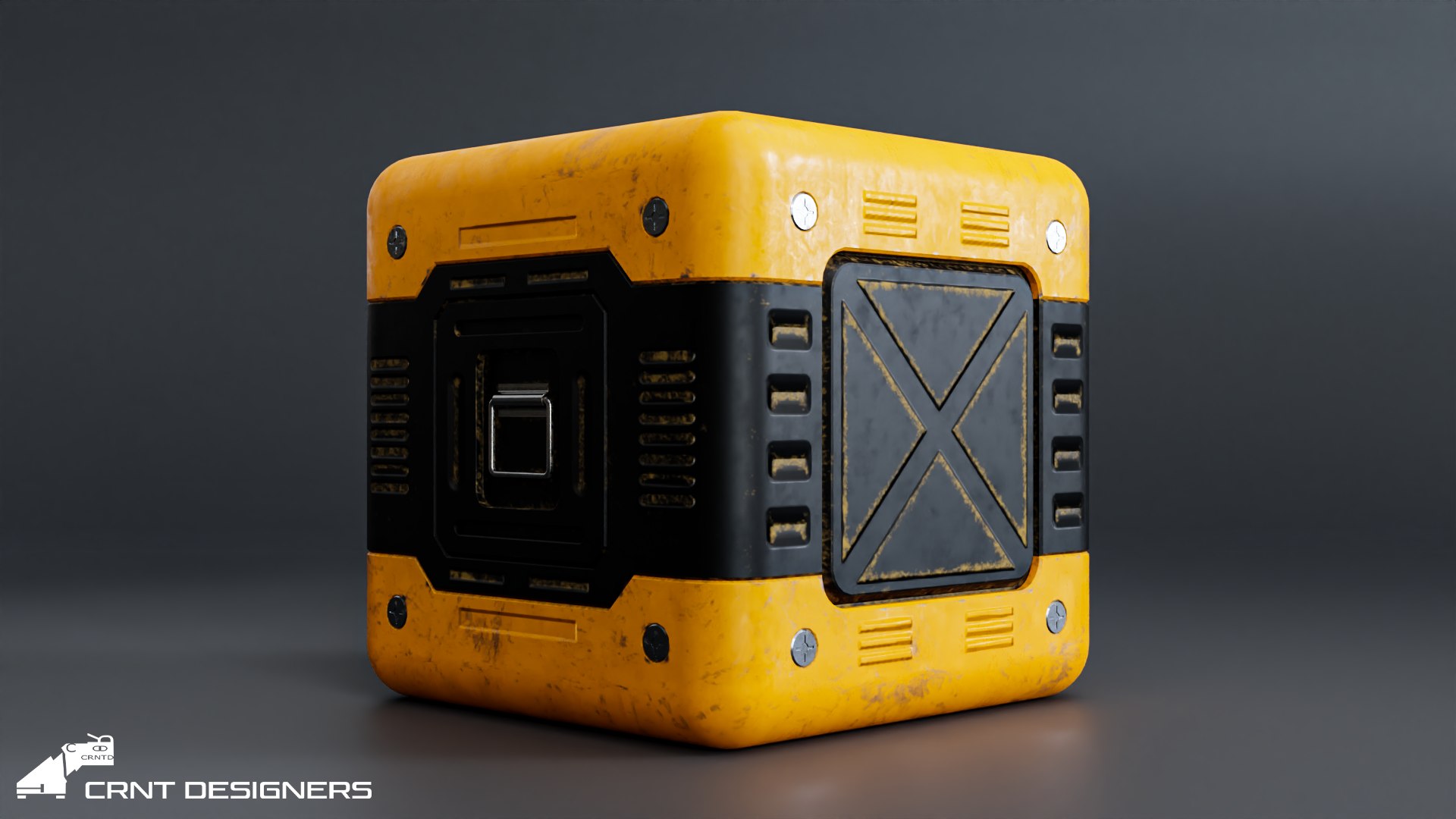 Sci Fi Storage Box 3D Model - TurboSquid 2287741