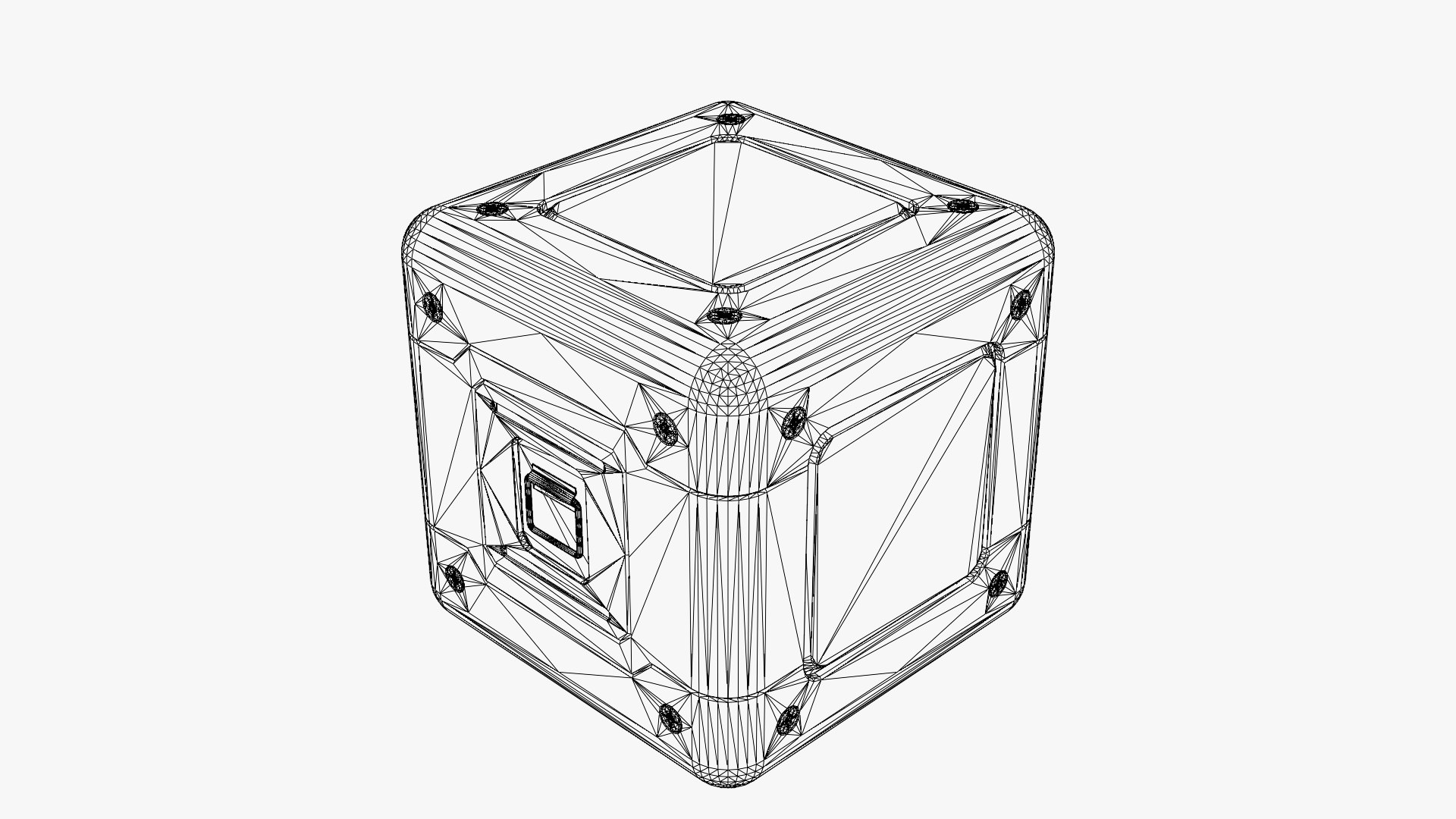 Sci Fi Storage Box 3D Model - TurboSquid 2287741