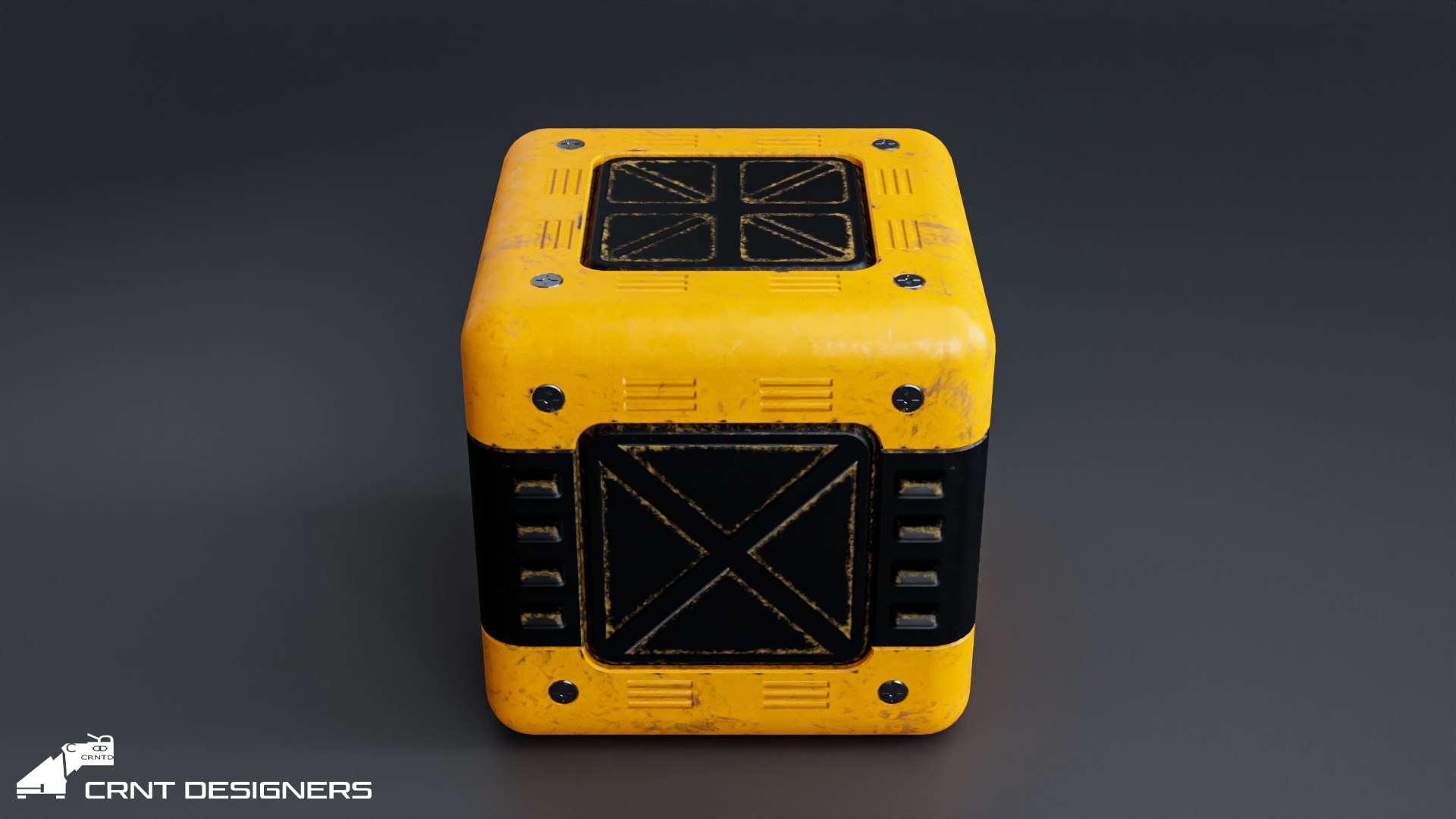 Sci Fi Storage Box 3D Model - TurboSquid 2287741