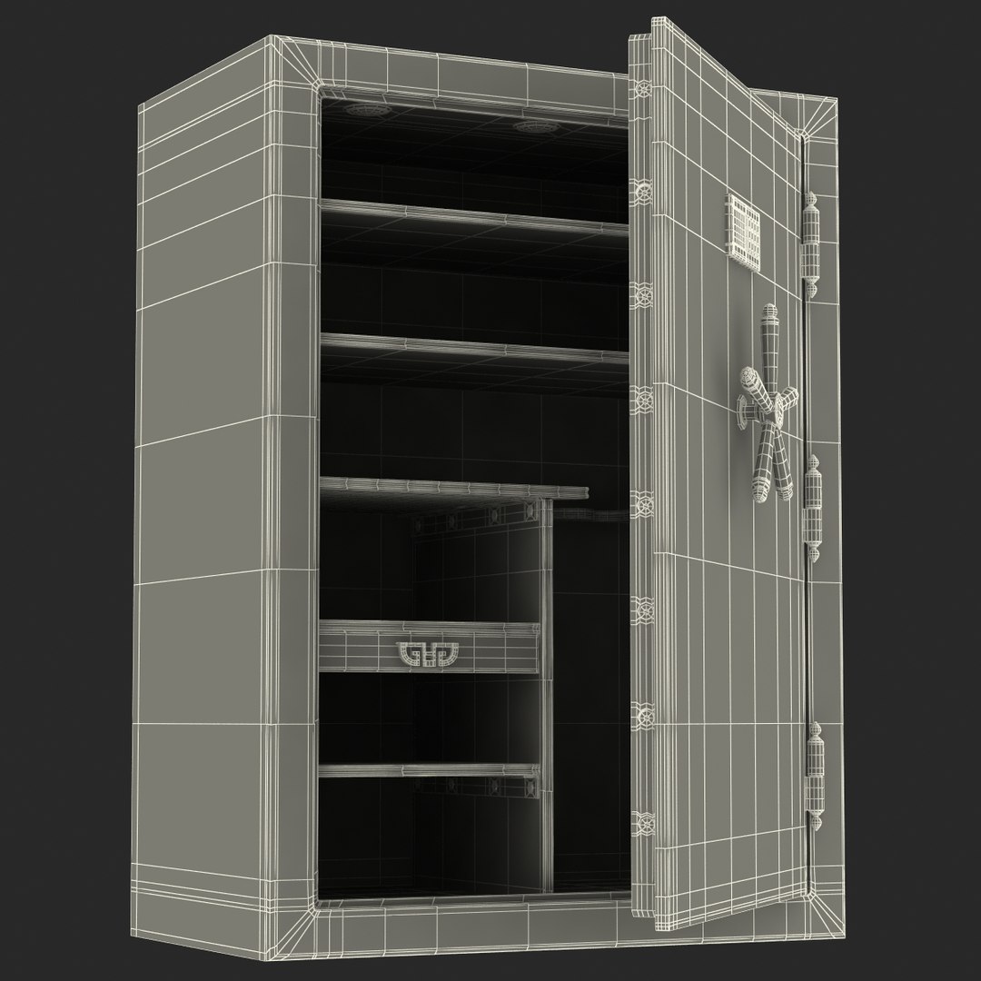 3d model gun safe