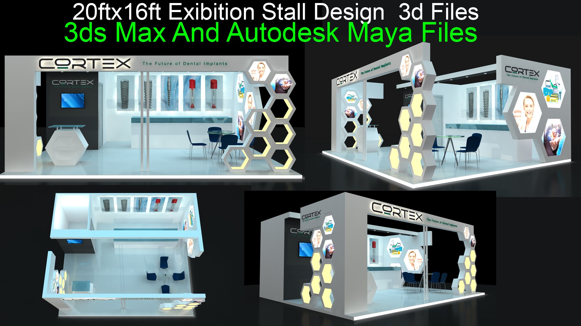 20ft X 16ft Exibition 3D - TurboSquid 1369833