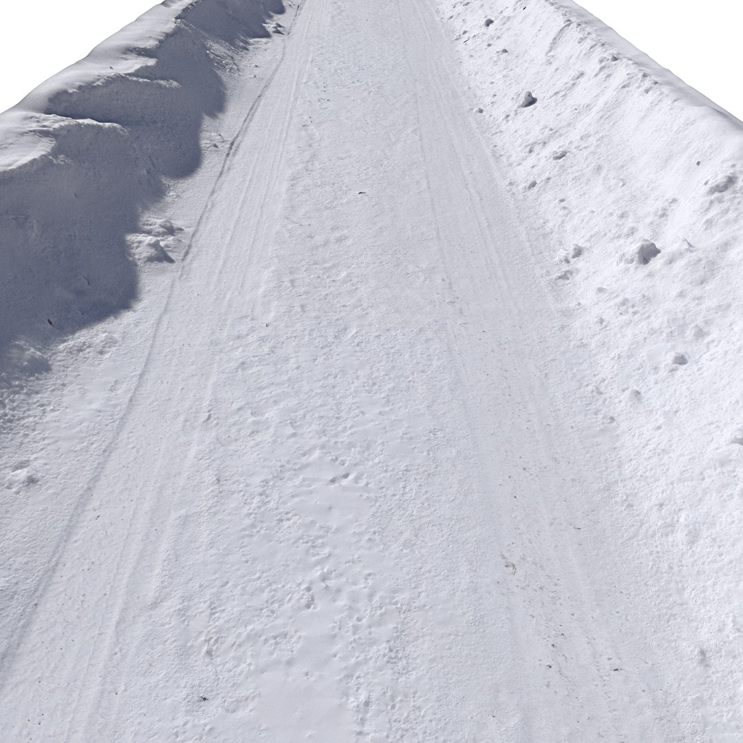 snow road 3d