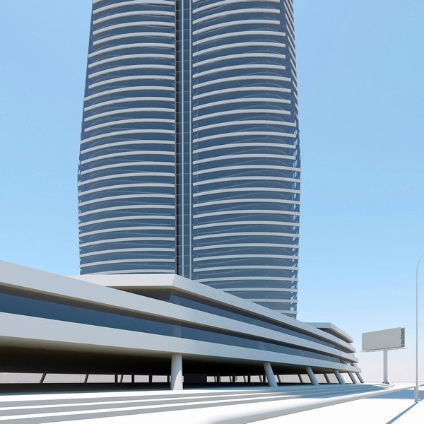 skyscraper 3d model