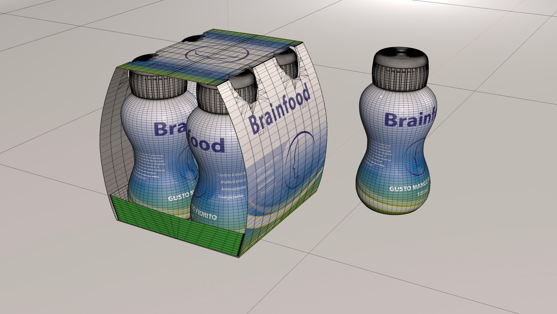 Single Dose Bottle 3D Model - TurboSquid 1932738