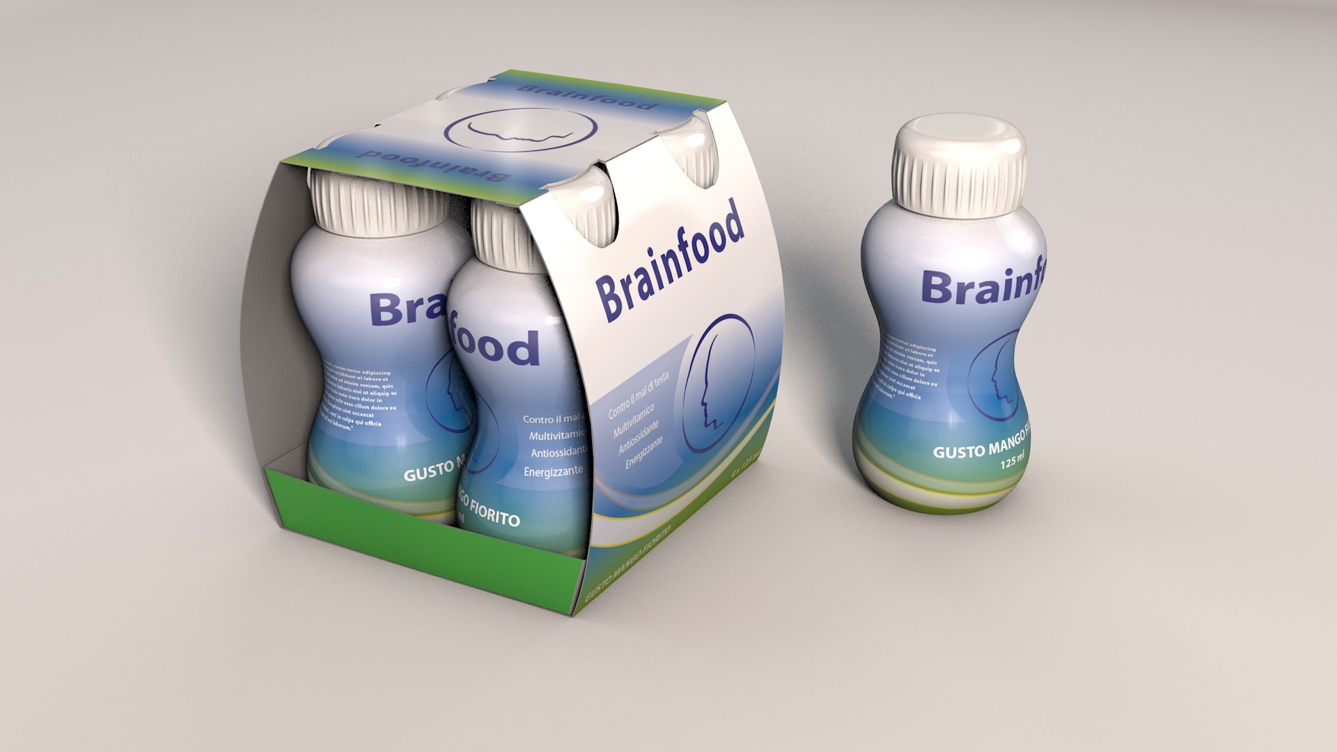 Single Dose Bottle 3D Model - TurboSquid 1932738