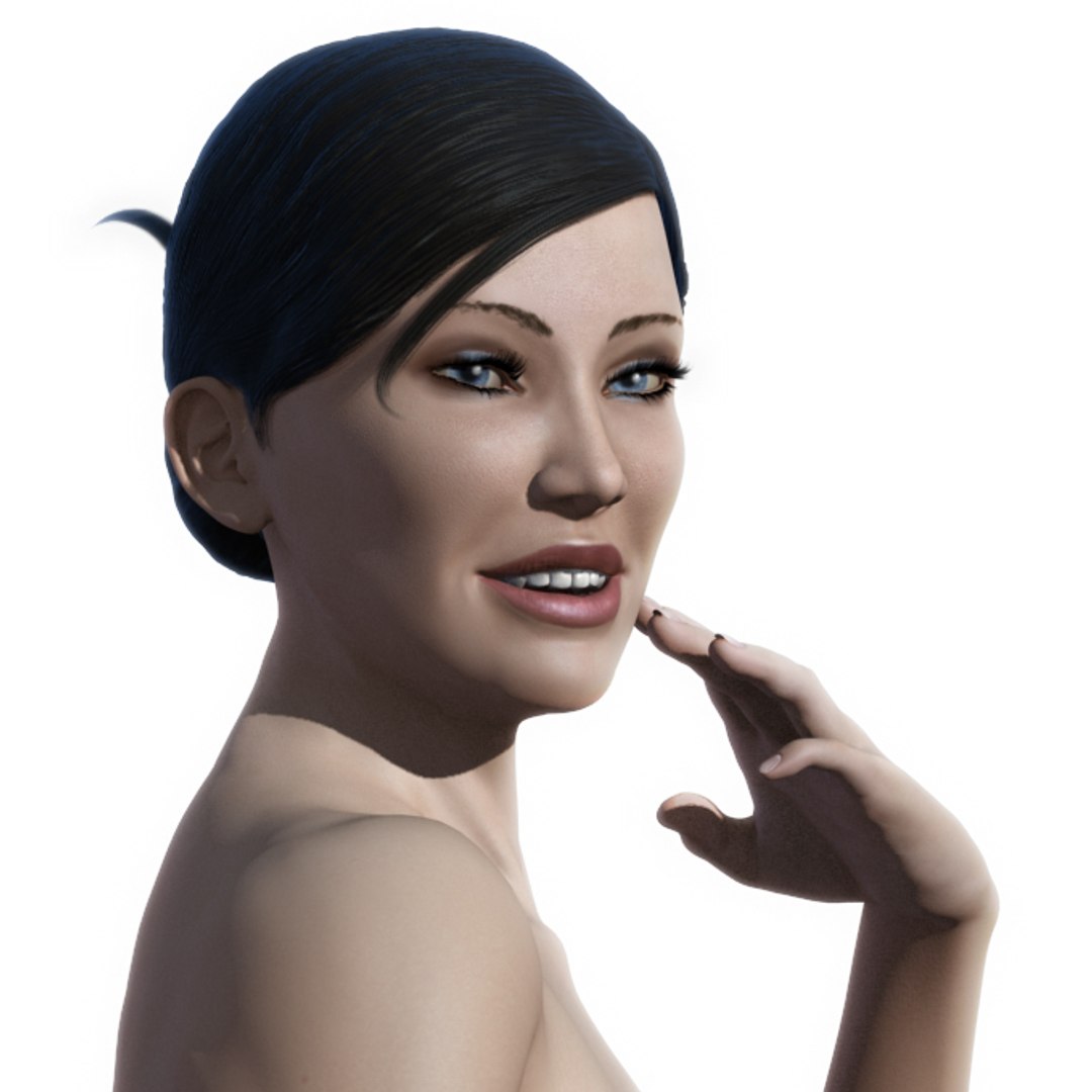 Virtuella 2 0 Virtual Female 3d Model