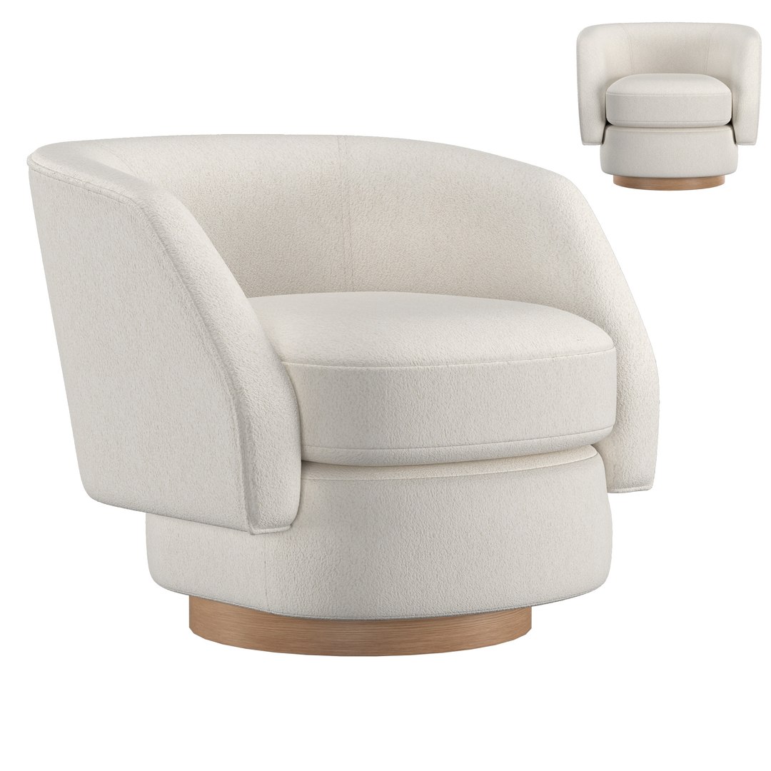 3D Model Dell Swivel Chair - TurboSquid 2188457