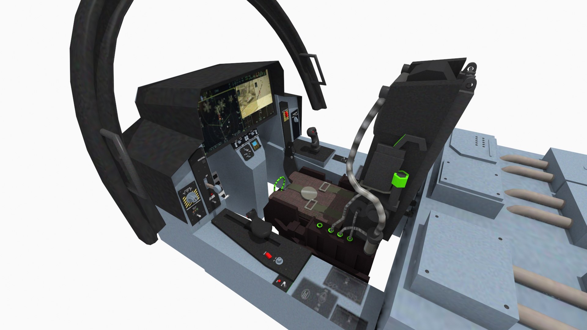 F35 Cockpit Model - TurboSquid 2424284