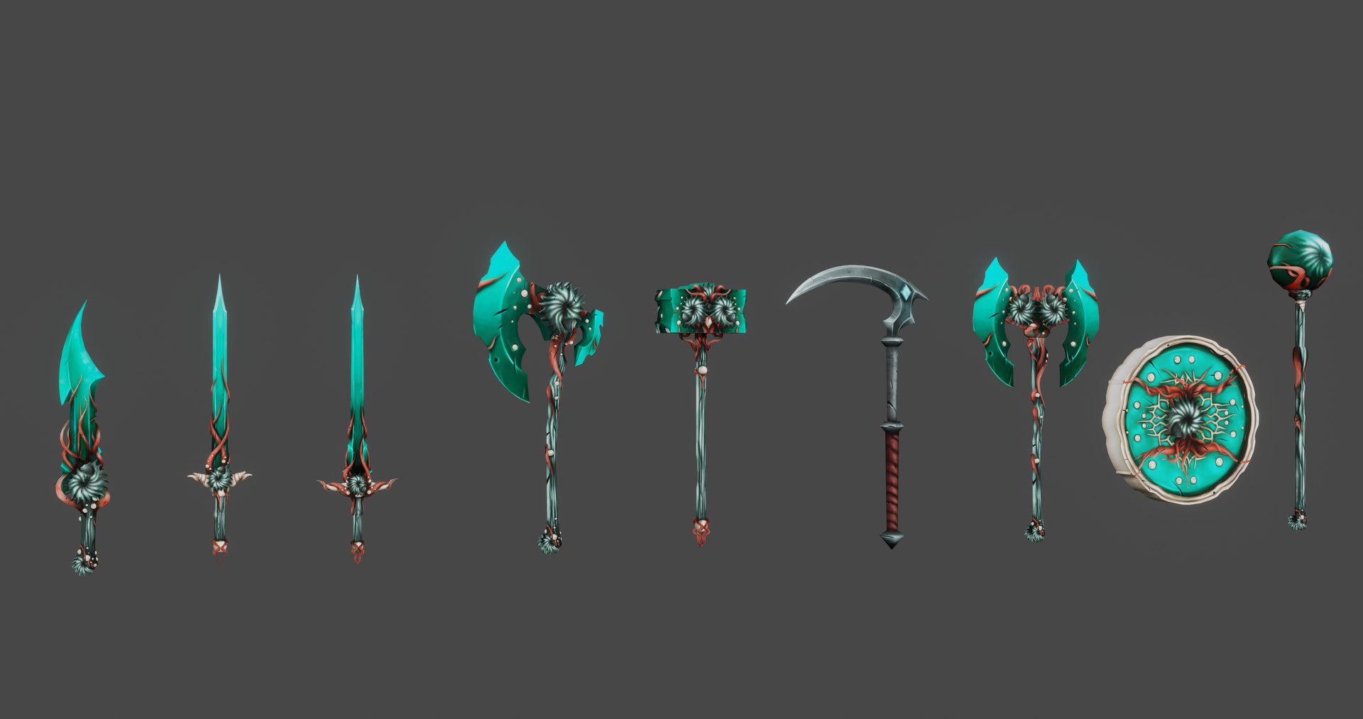 3D Weapon Pack - TurboSquid 2162602