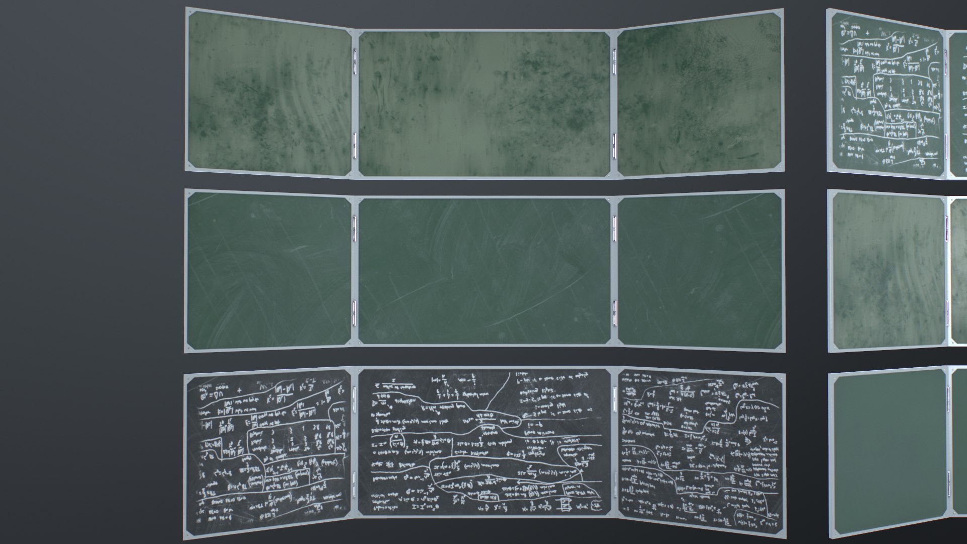 School Blackboards Model - TurboSquid 1711476