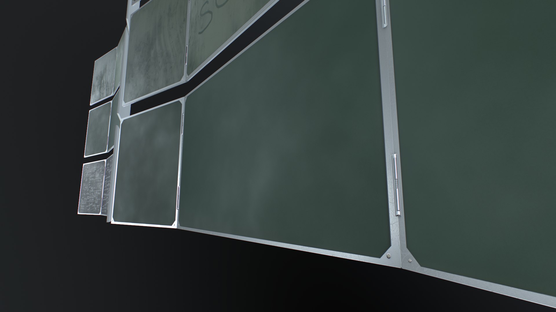 School Blackboards Model - TurboSquid 1711476