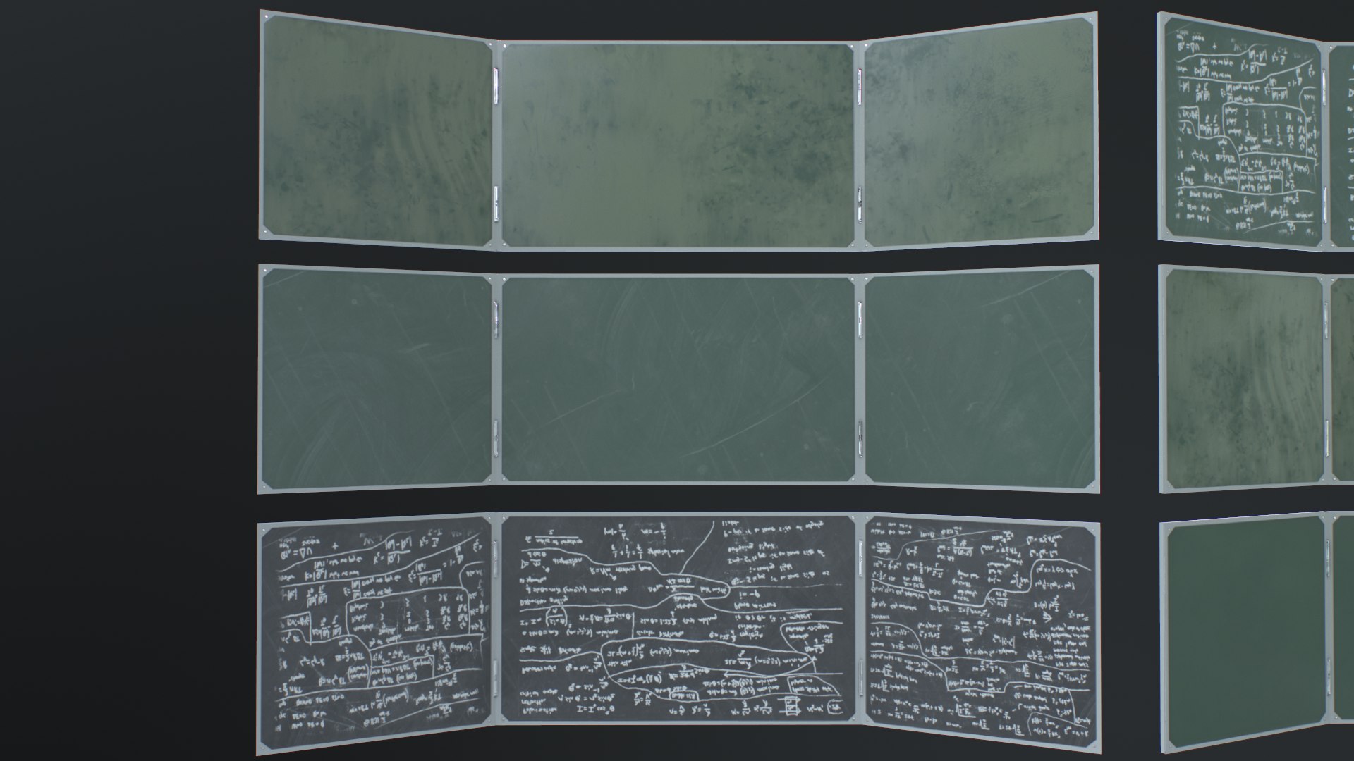 School Blackboards Model - TurboSquid 1711476