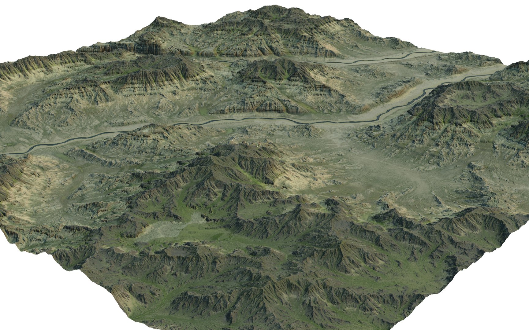 Games Terrain Model - TurboSquid 1492322