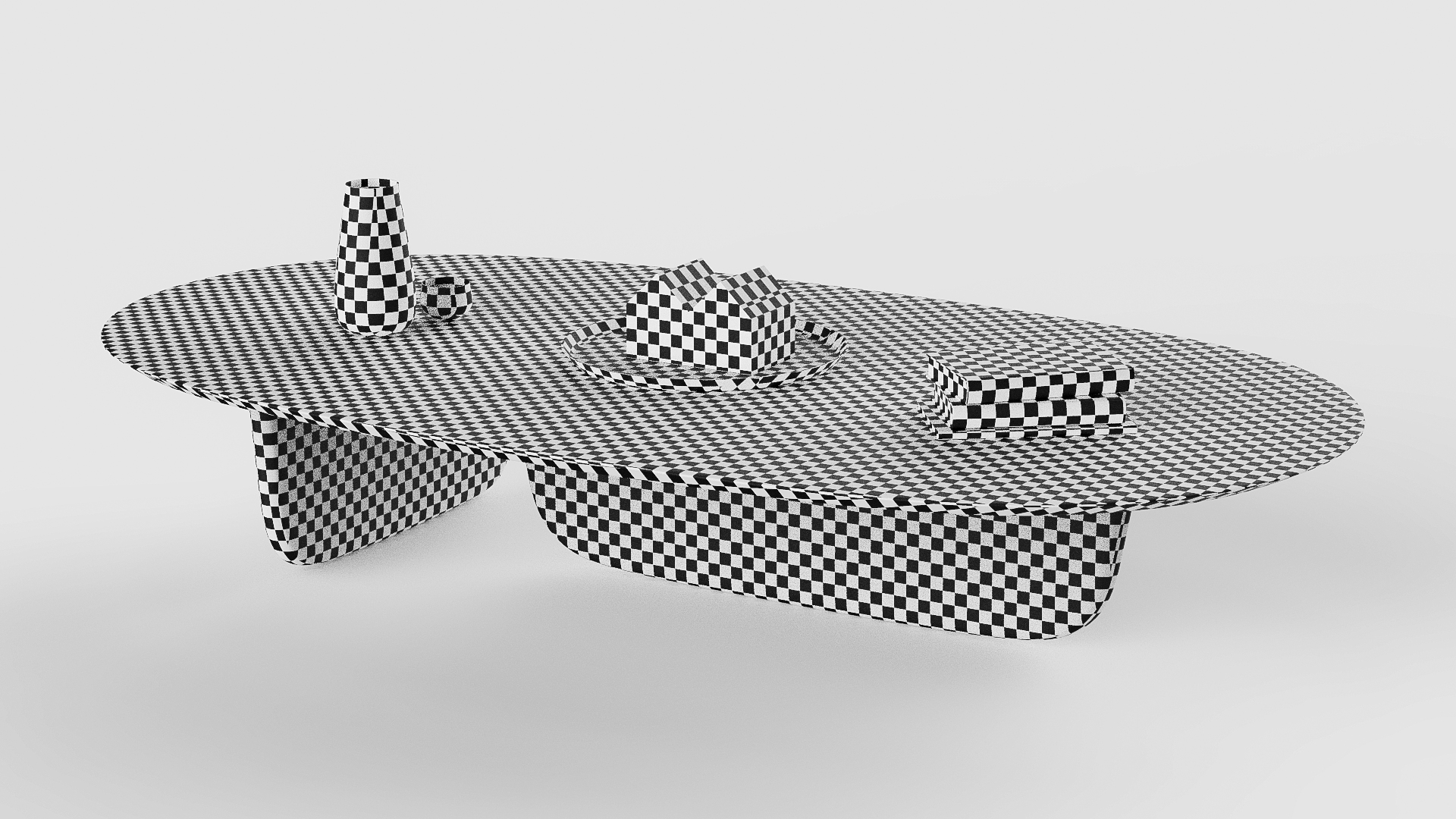 3D coffee table decoration - TurboSquid 1581505