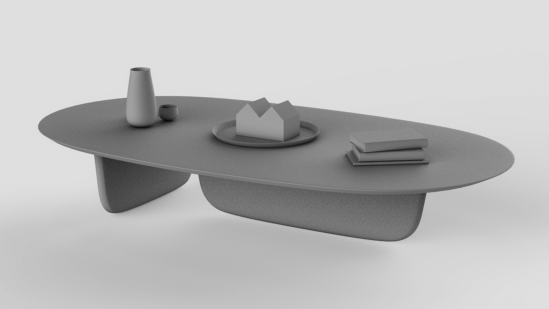 3D coffee table decoration - TurboSquid 1581505