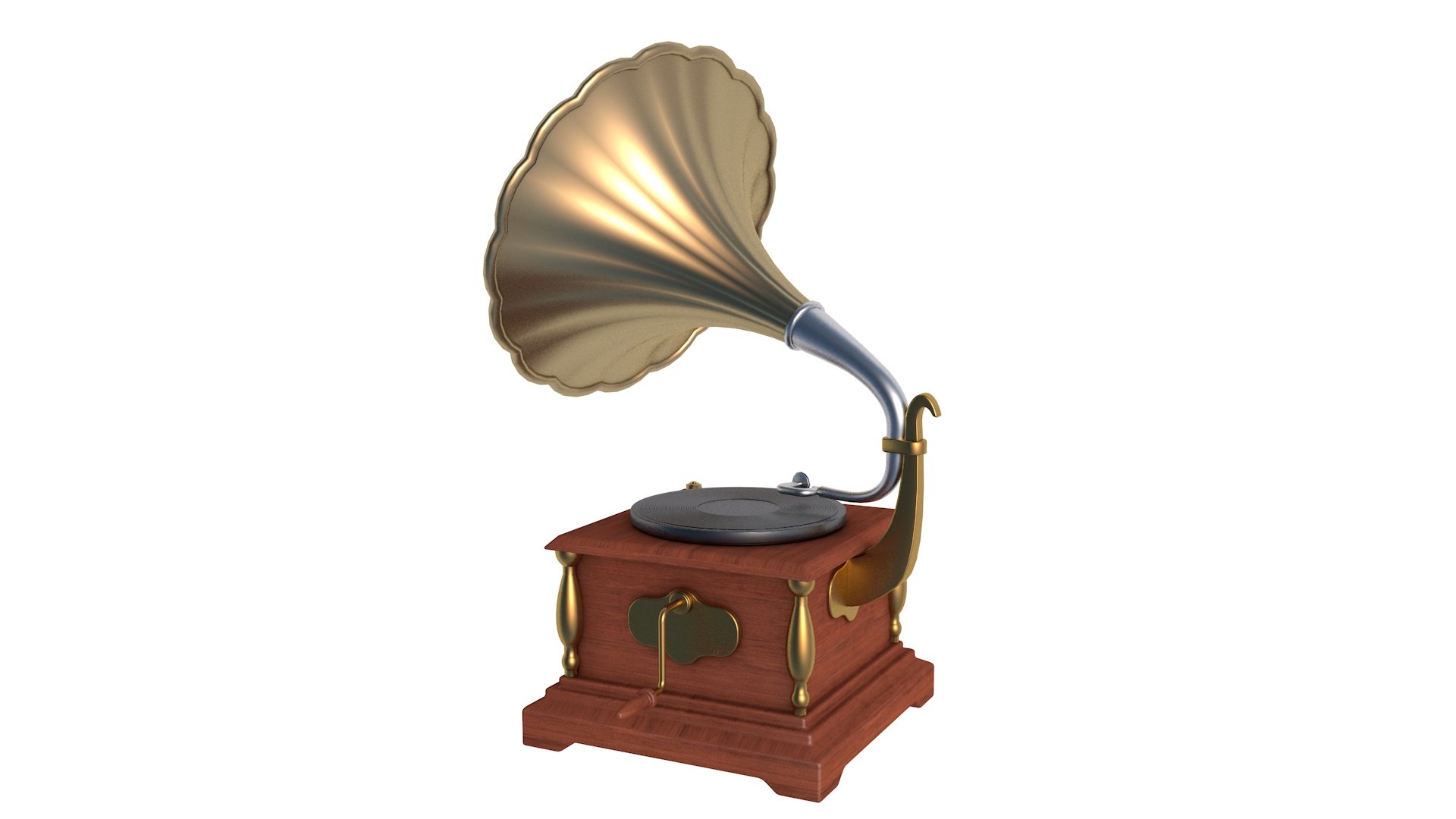 3D Model Gramophone - TurboSquid 2066631