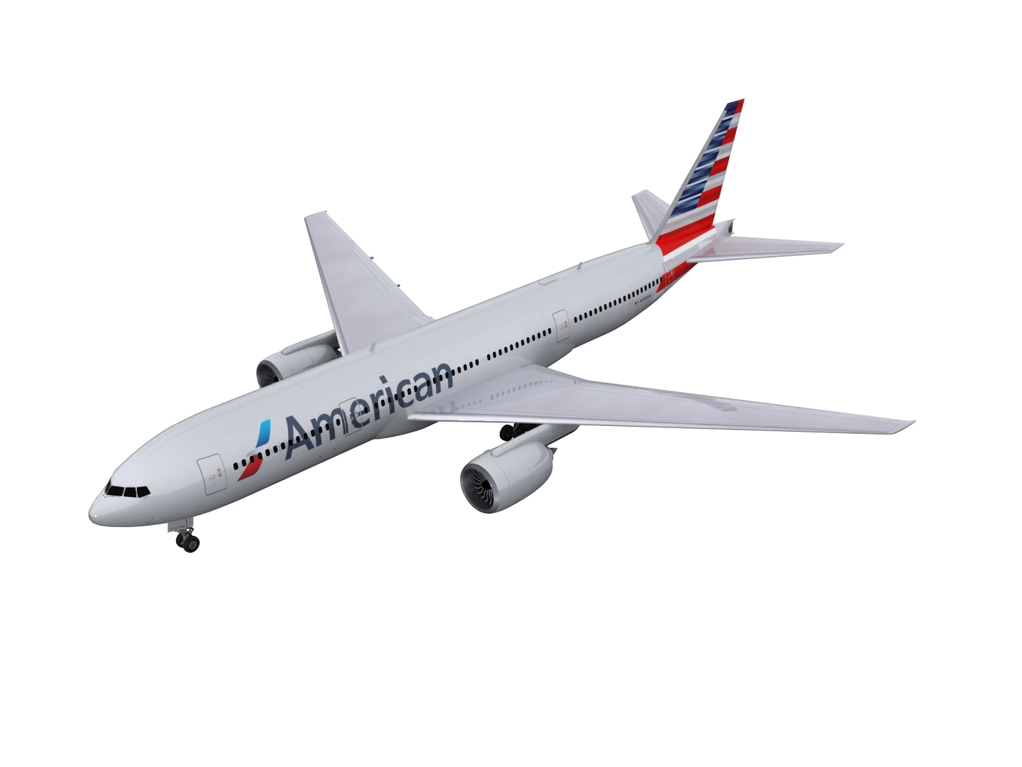 Aircraft Aa 2013 3d Obj