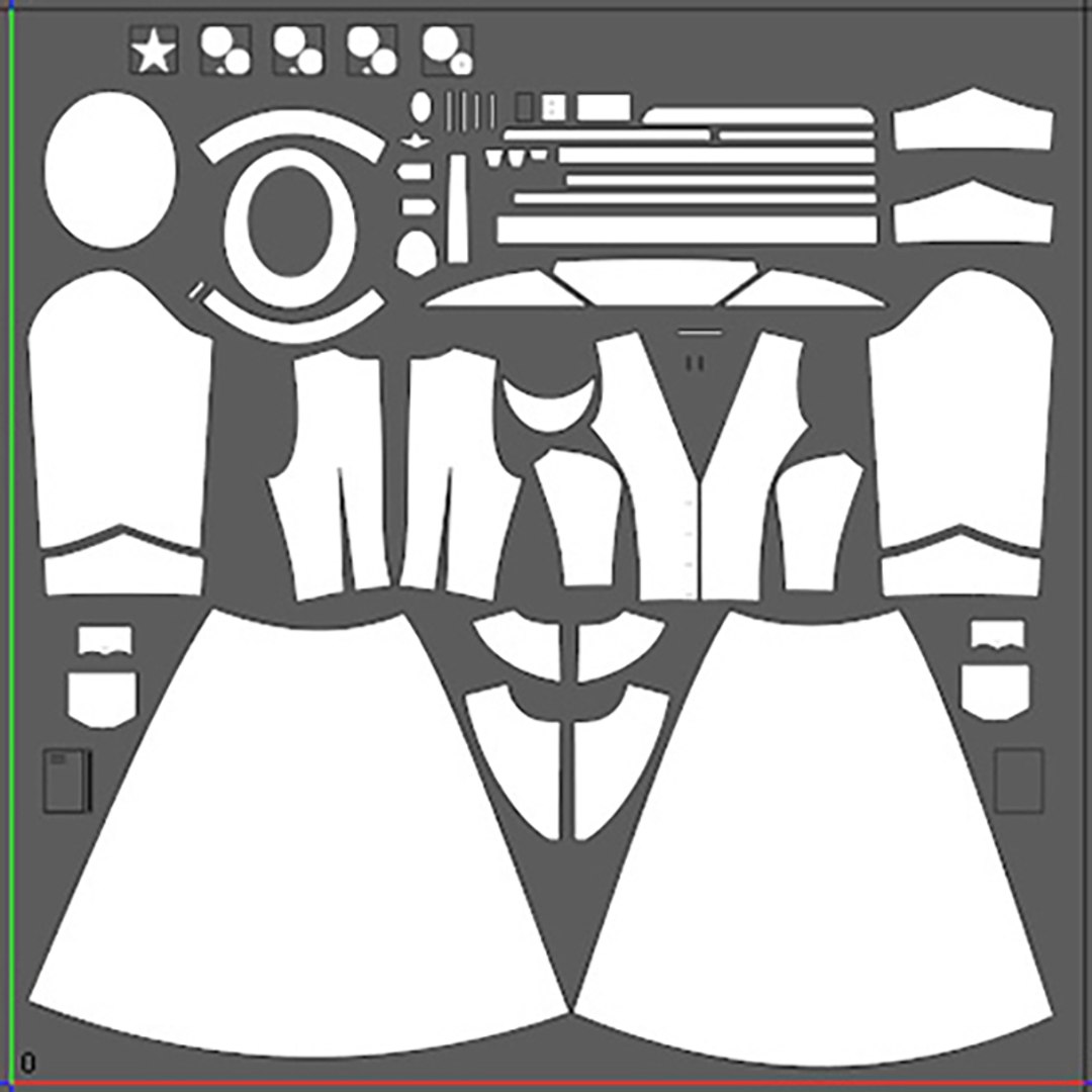 Female Army Uniform With Texture Model - TurboSquid 2289258