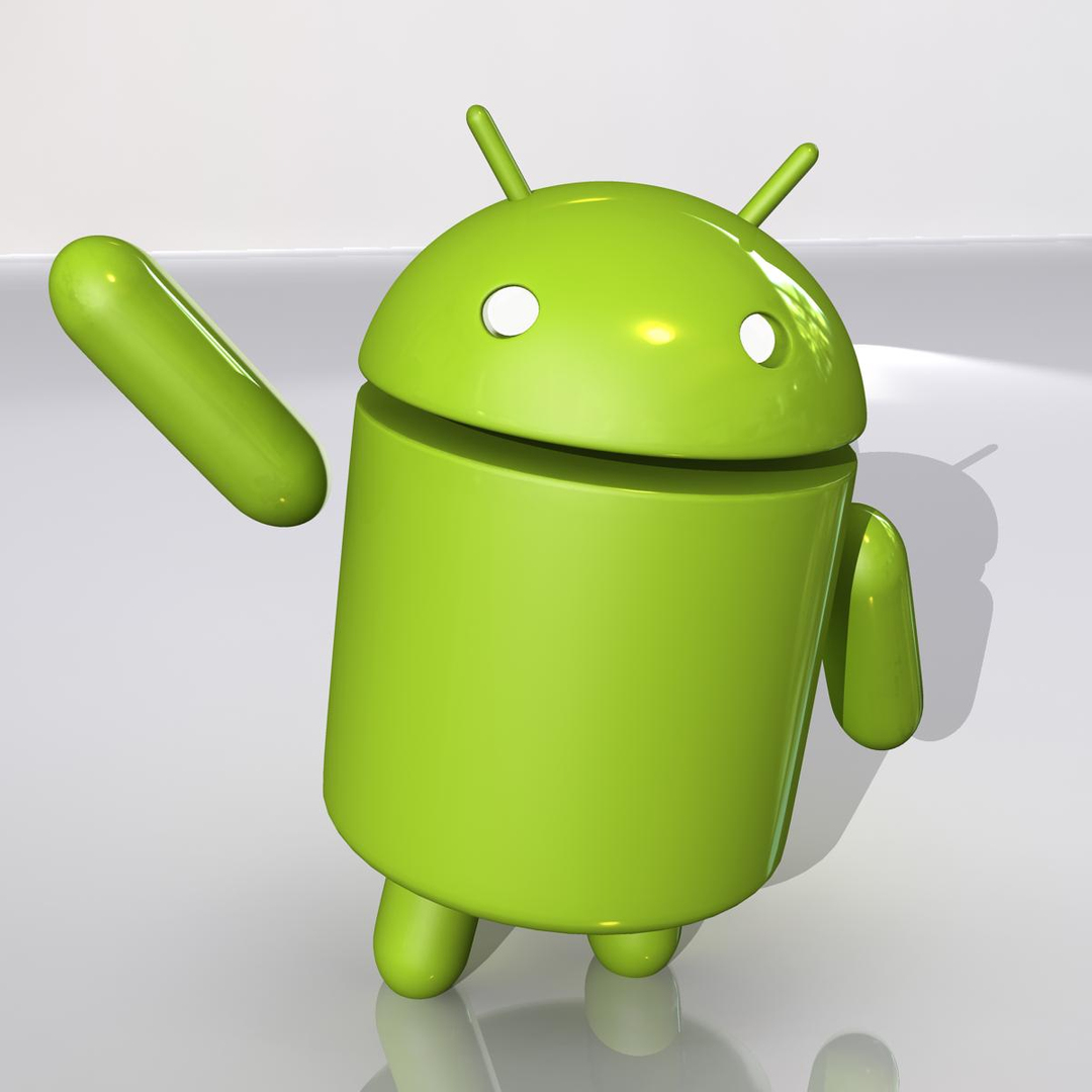 3d Model Android Character Cartoon