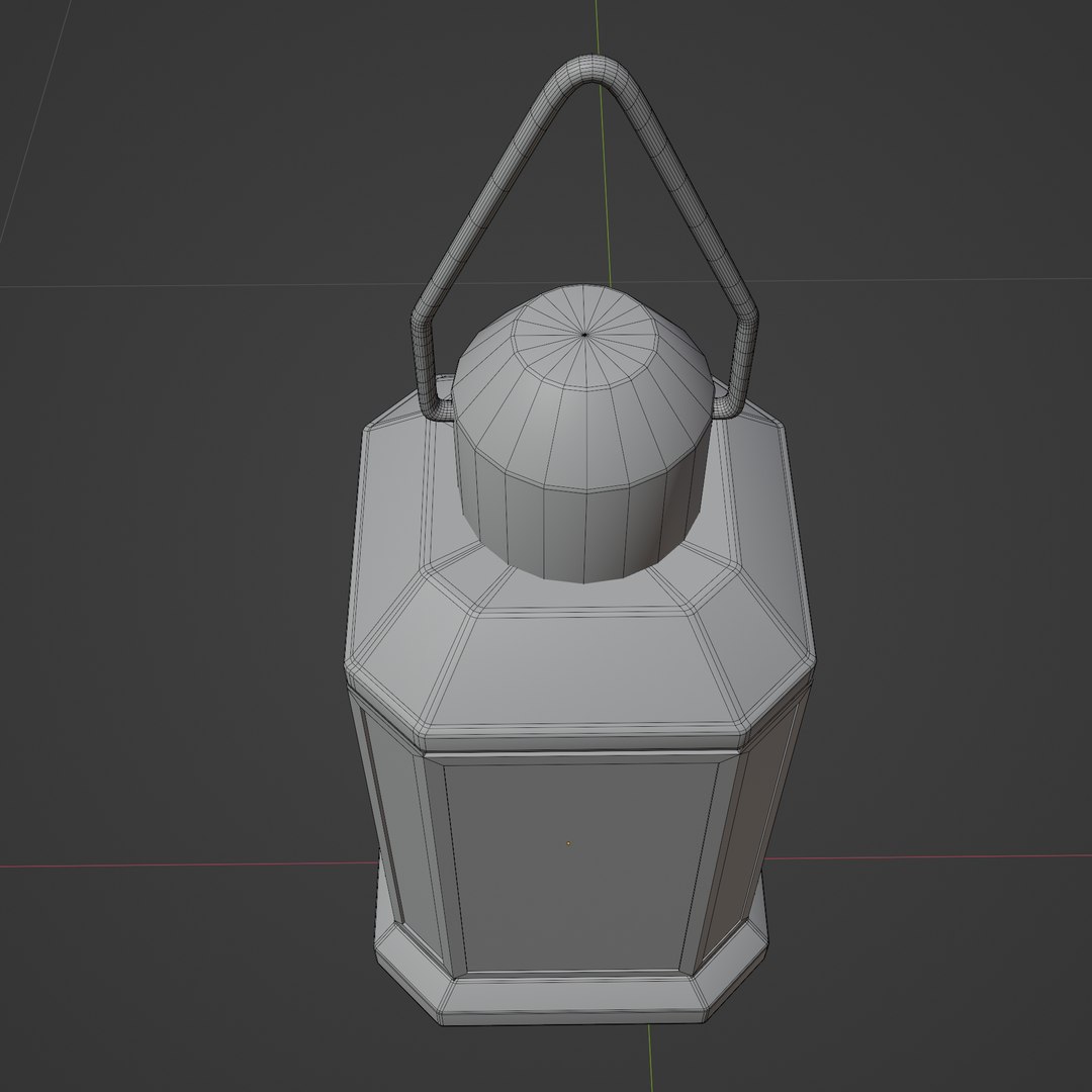 3D model old lantern - TurboSquid 1908310