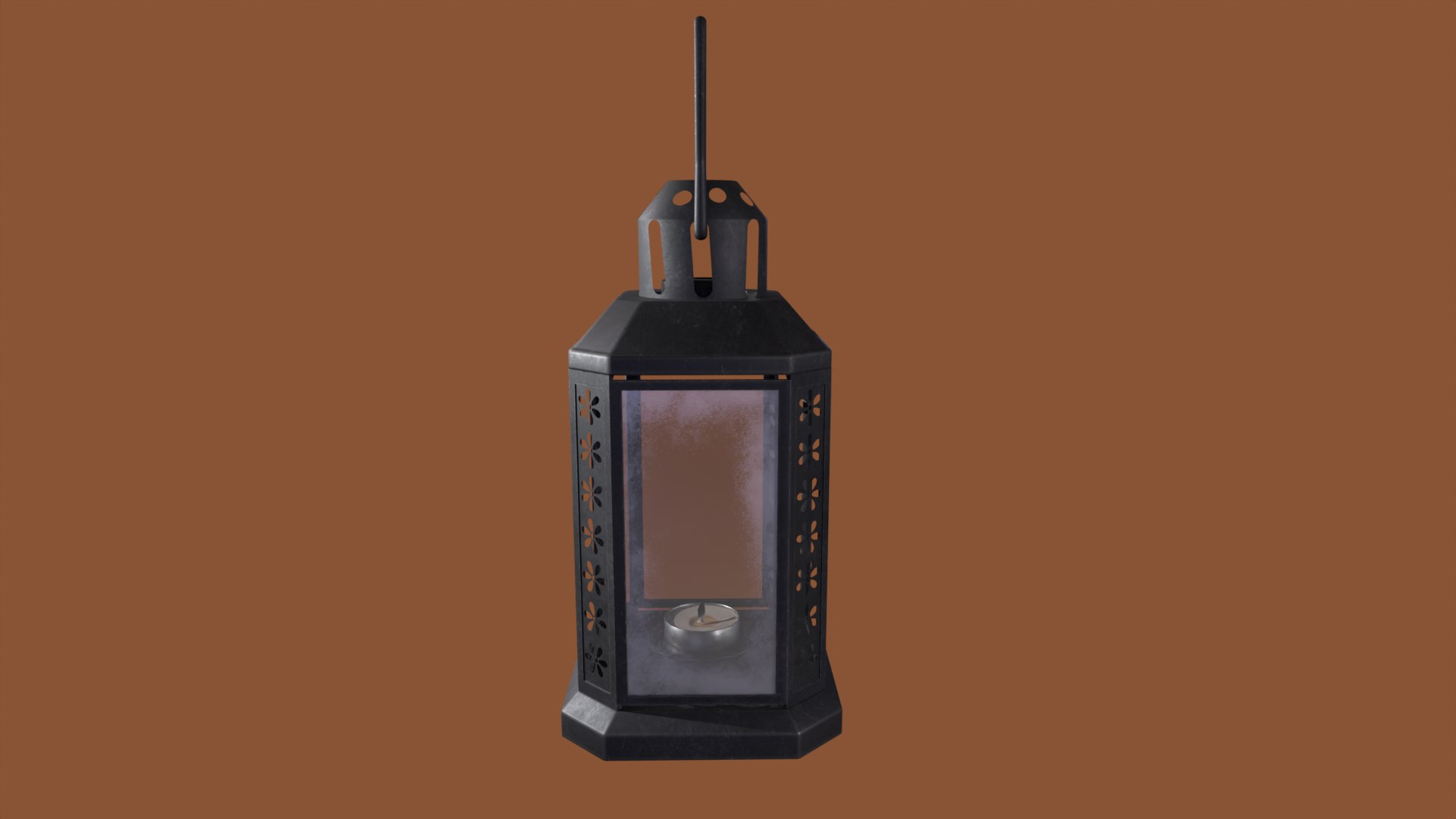 3D model old lantern - TurboSquid 1908310