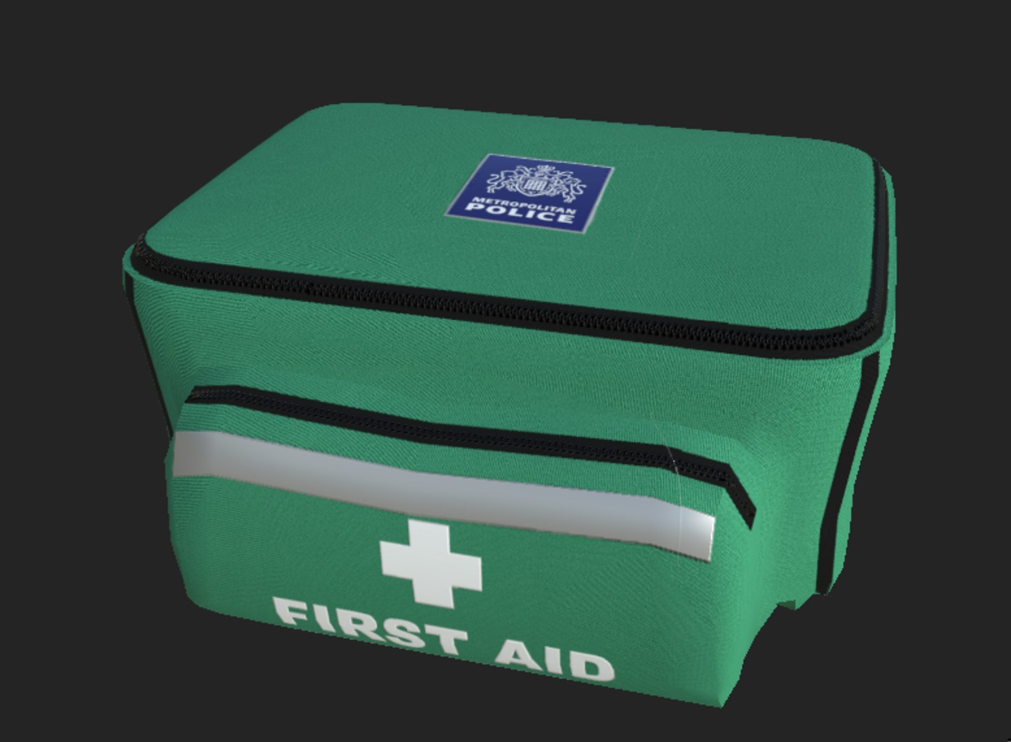 3D Metropolitan Police Aid Kit Model - TurboSquid 1557553