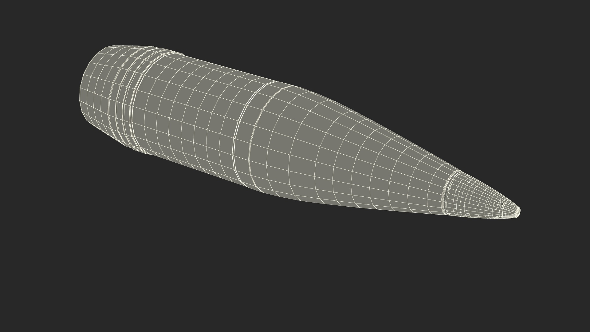 3D Artillery Shell Military Projectile 155mm - TurboSquid 2210700