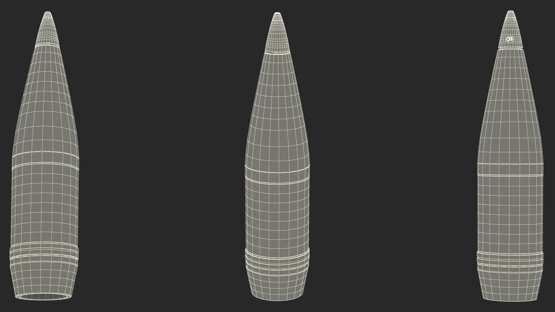 3D Artillery Shell Military Projectile 155mm - TurboSquid 2210700