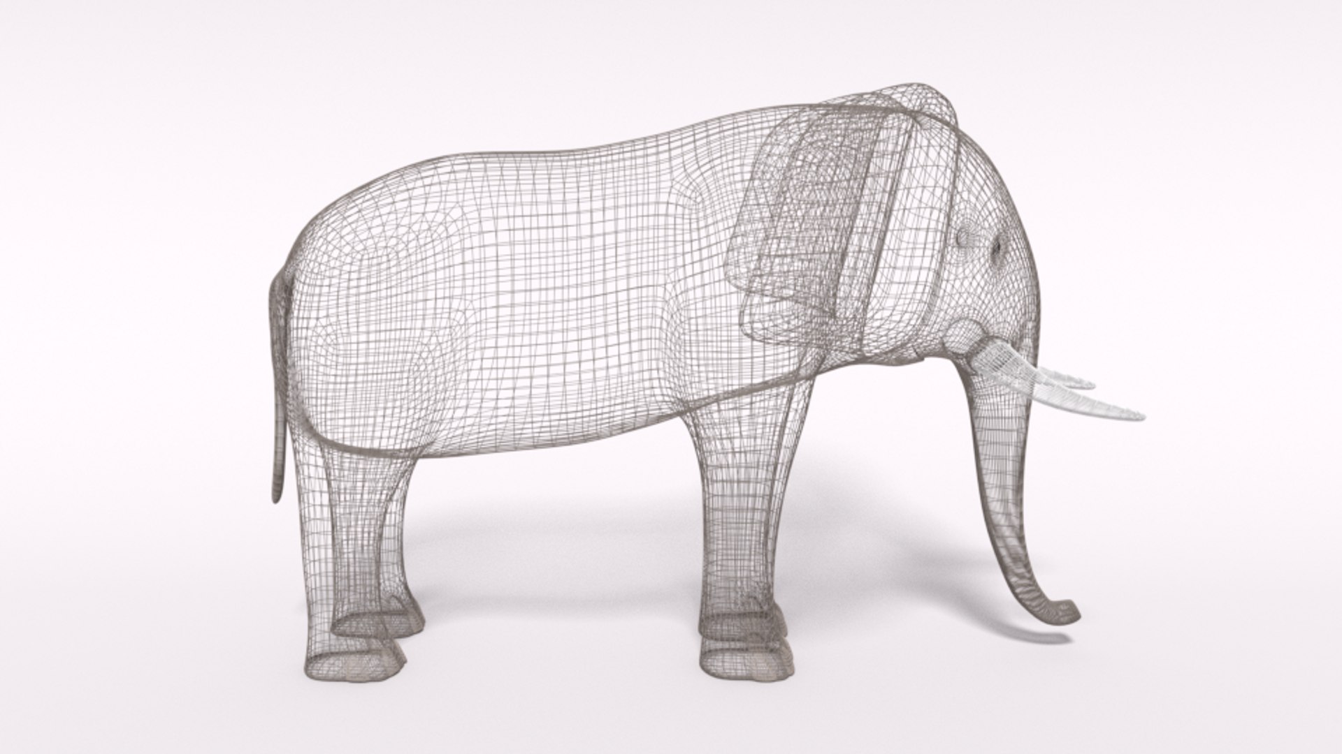 Elephant cartoon model - TurboSquid 1485924