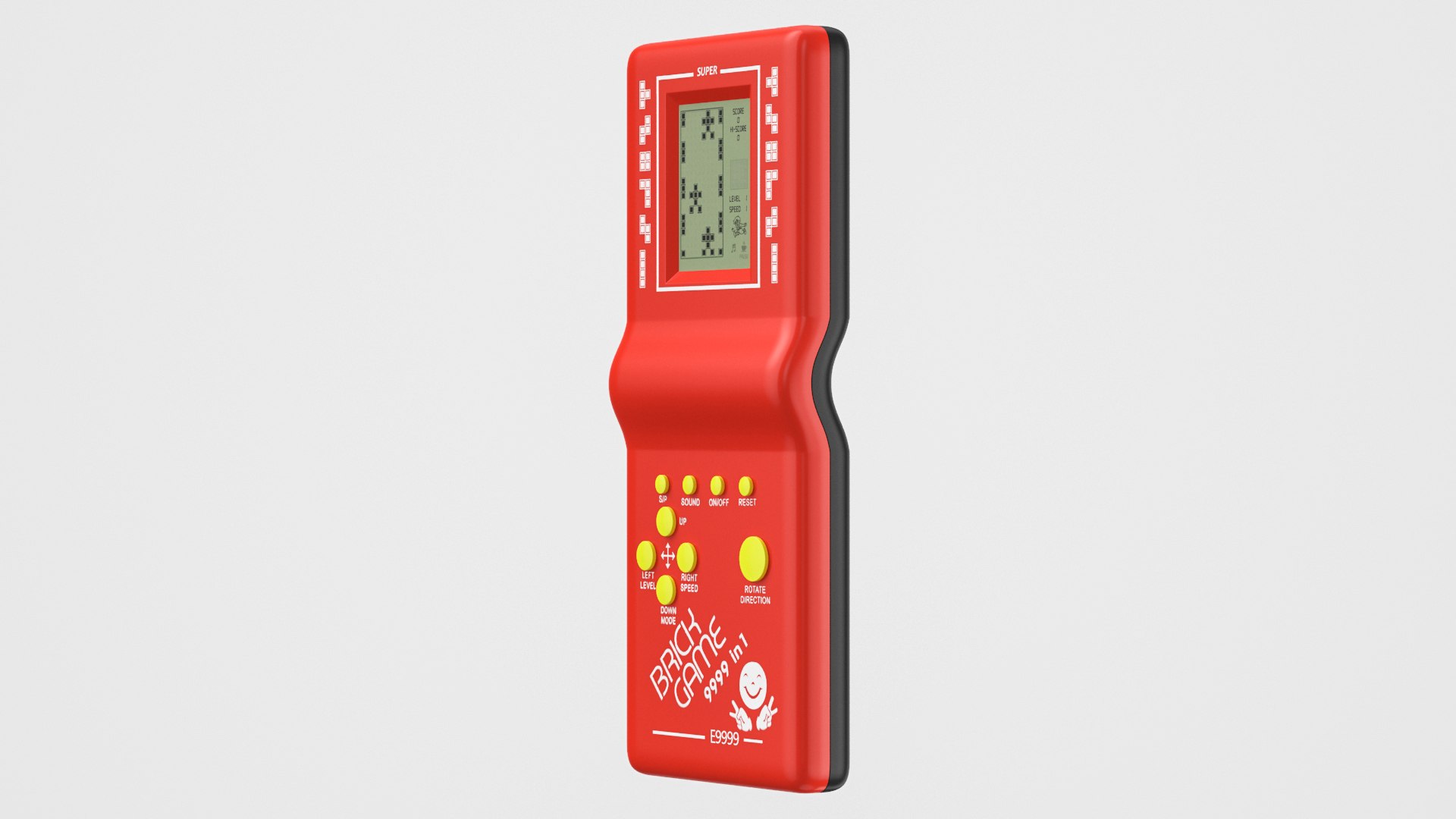 Retro Handheld Game 02 3D Model - TurboSquid 2002690